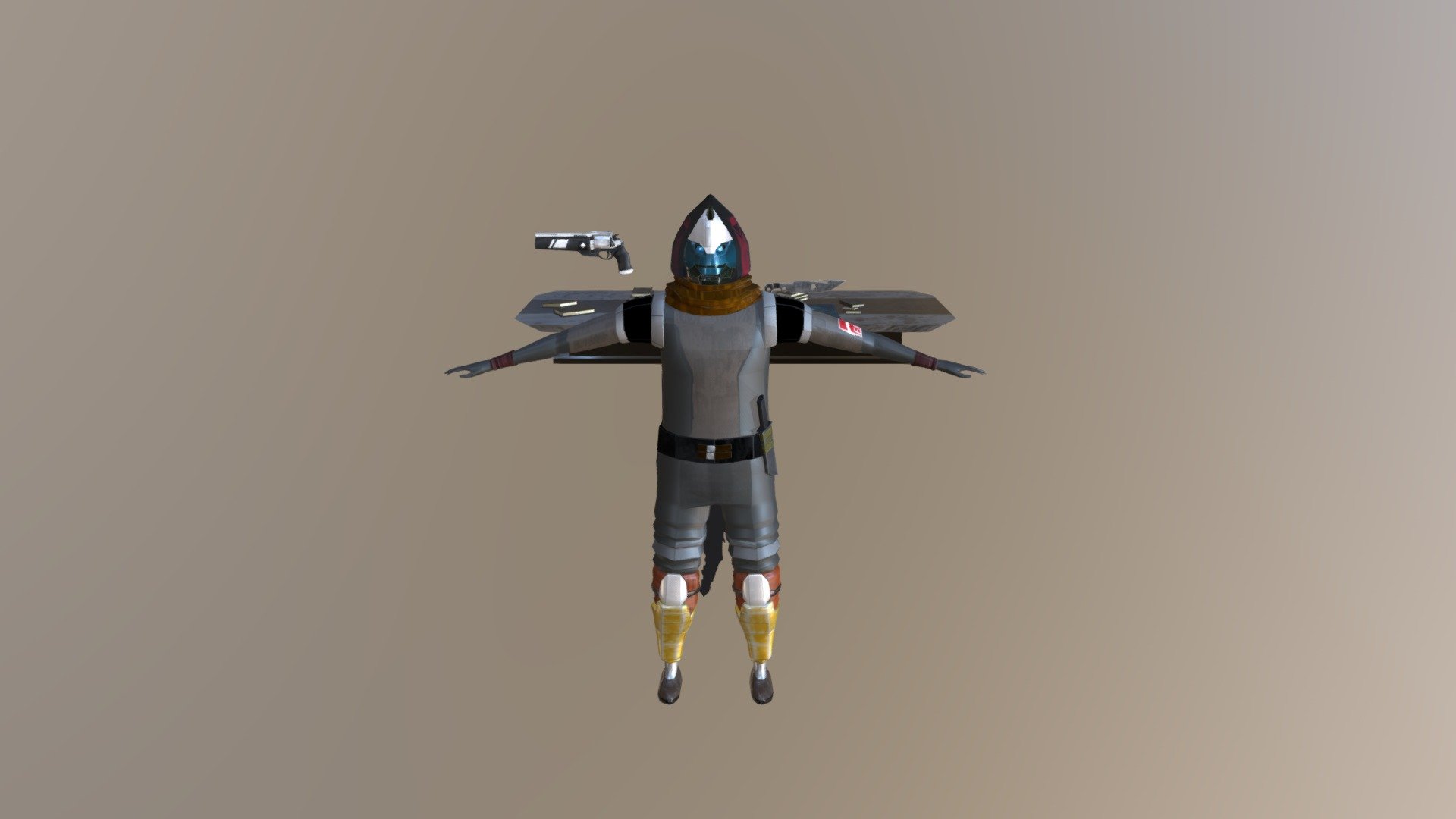 Cayde-6 - 3D model by Speedophile [4e52131] - Sketchfab