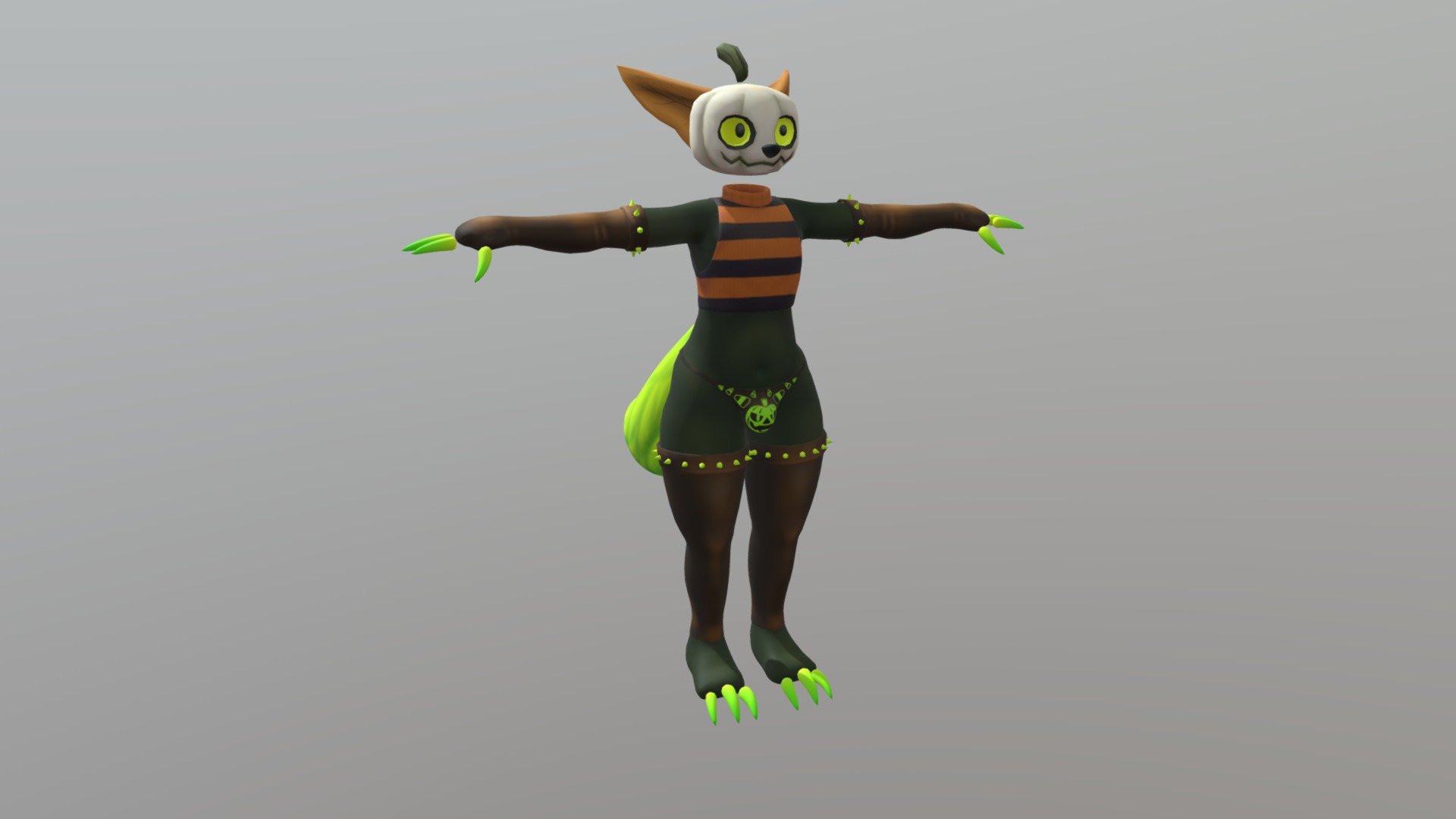 Pumpkin (Alt) - Download Free 3D model by Shedletsky (@Shedletsky ...
