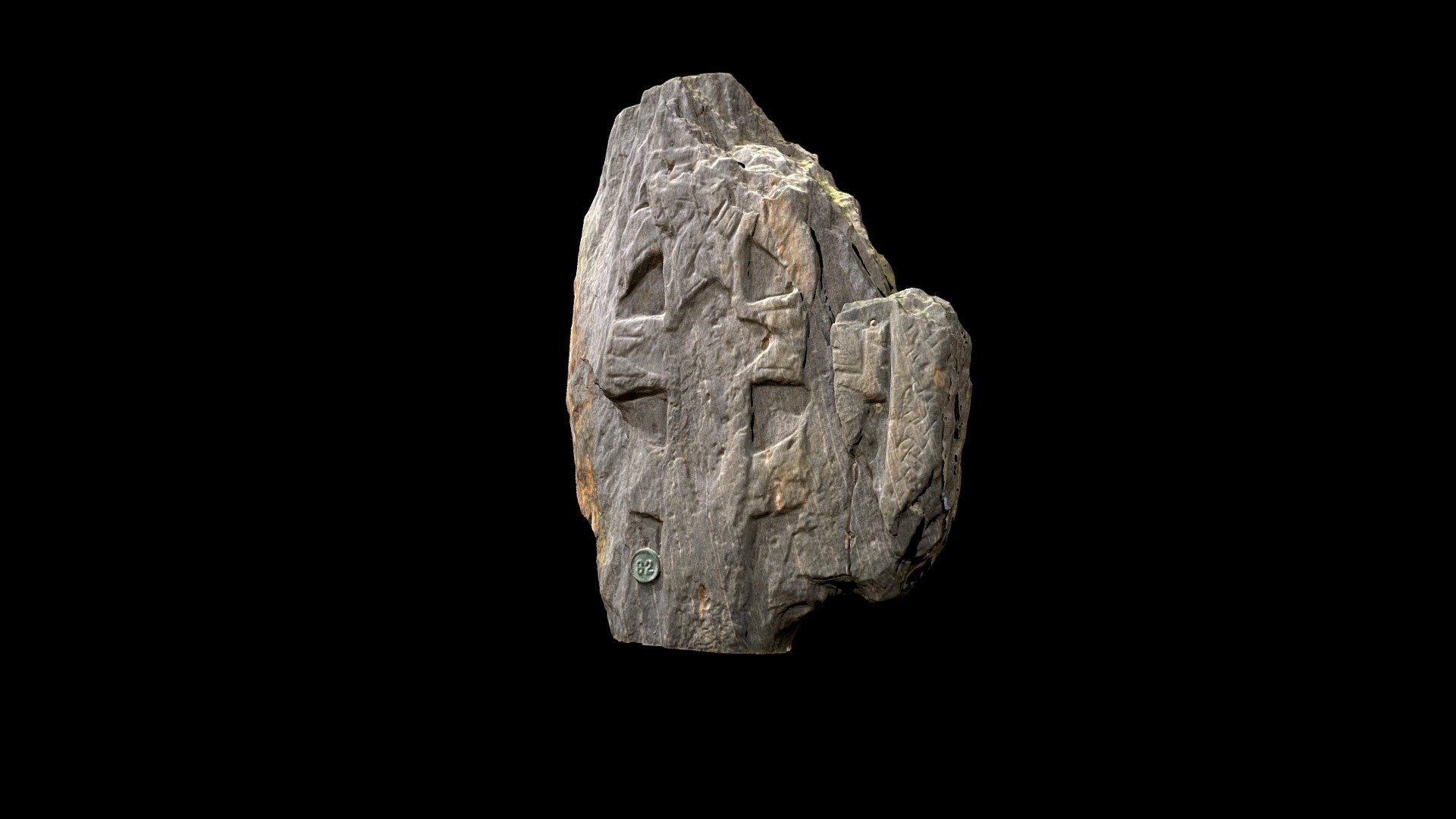 Maughold Cross Slab (Manx Cross 82) - 3D model by manxnationalheritage ...