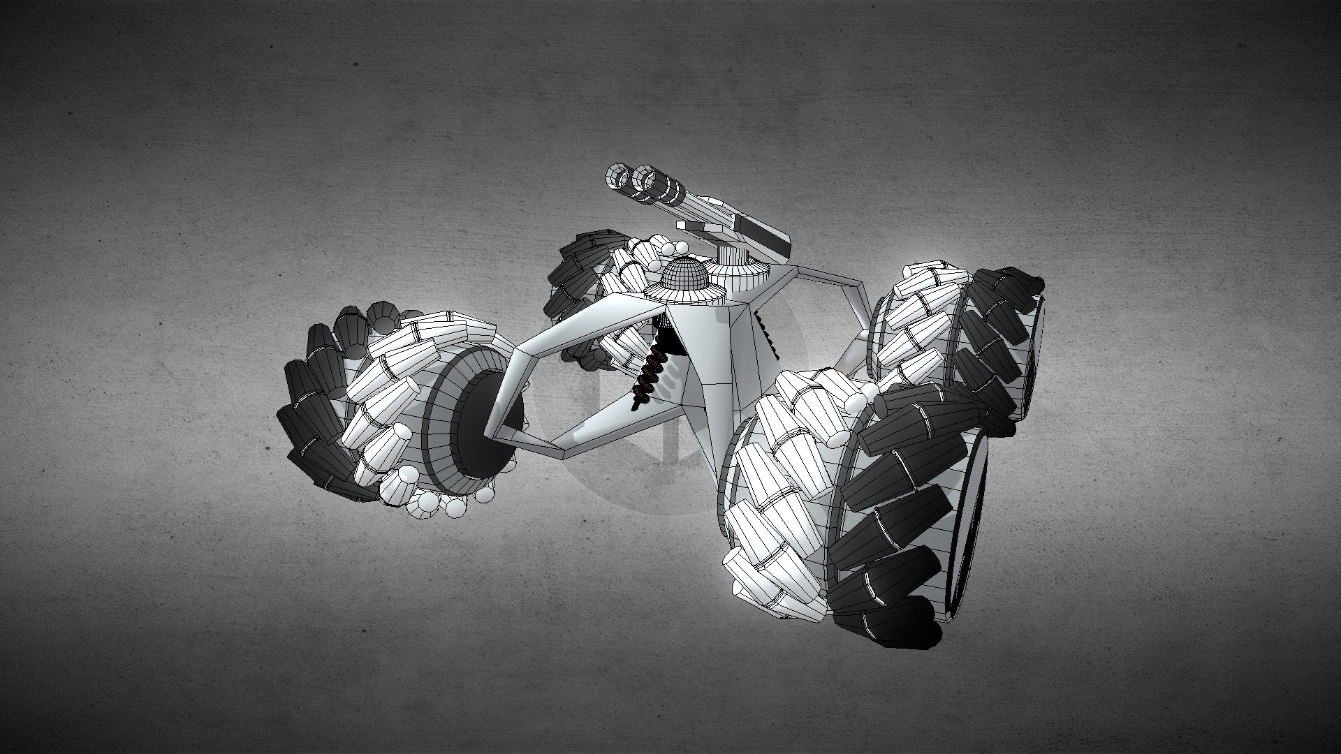Rover Omnidirecional Mecanum - 3D model by encoder.roberto [4e5720f ...