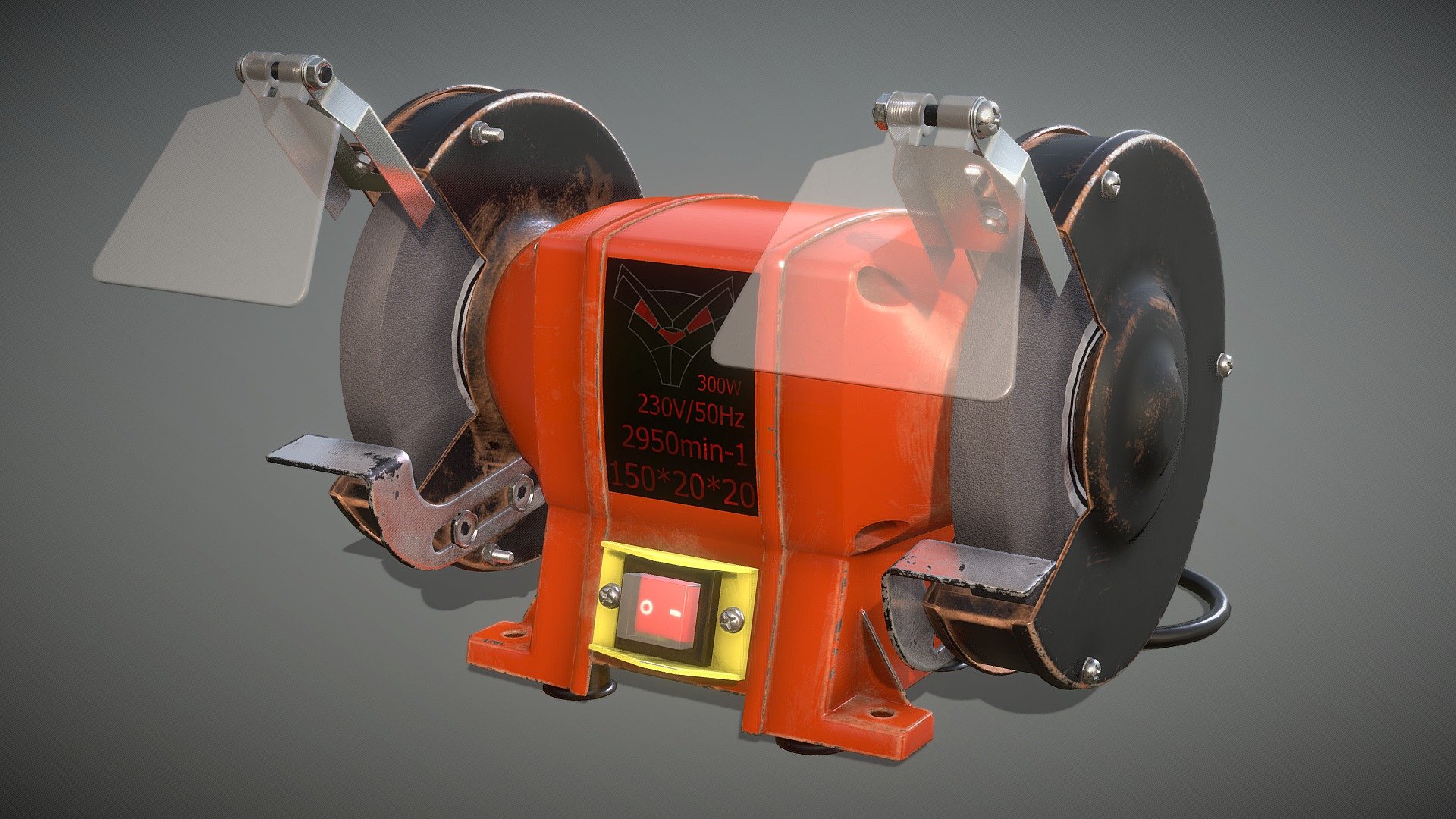 Bench Grinder - Buy Royalty Free 3D model by takoyto [4e584d1 ...