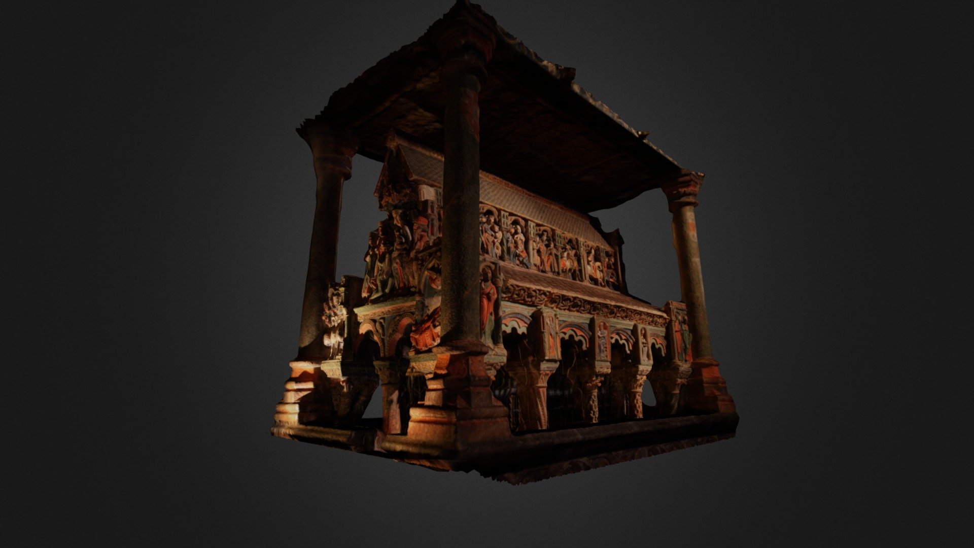 Cenotaph of San Vicente - 3D model by RomanesqueSpain (@lizlastra ...
