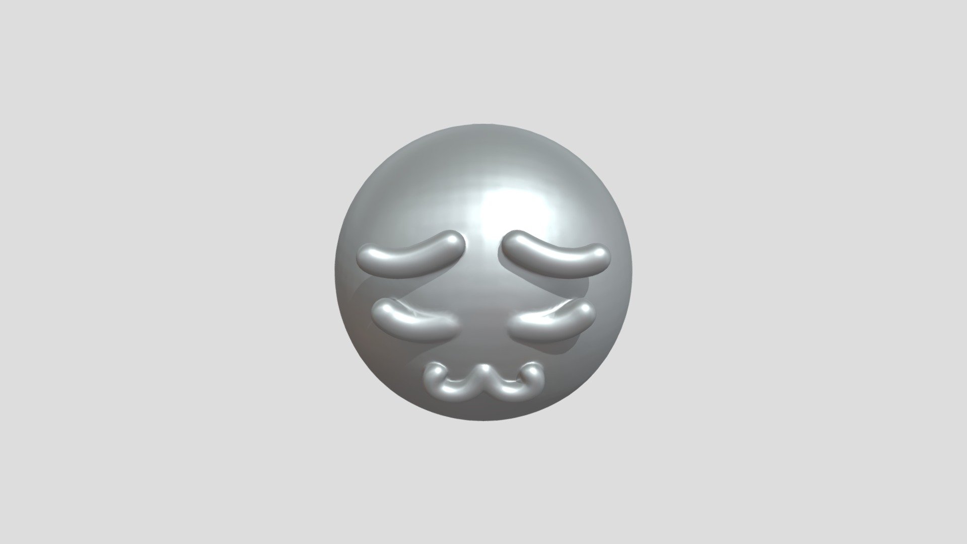 blushing face emoji - 3D model by ebhong0709 [4e5b4da] - Sketchfab