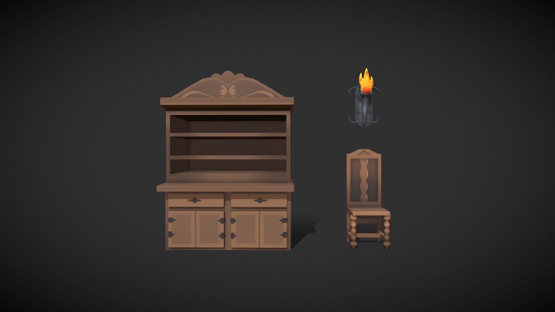 Narrative Videogame Props - 3D model by AvoBy [4e5be84] - Sketchfab