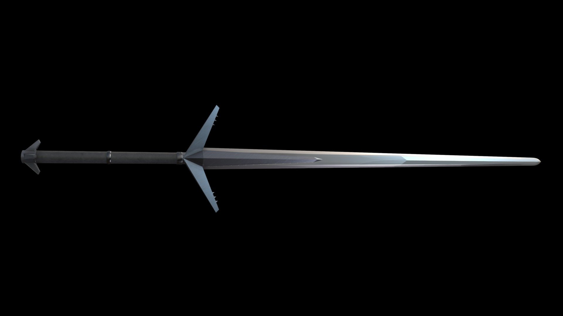 Witcher 3 type sword - Download Free 3D model by bodyyyaaa_ [4e5ea83 ...