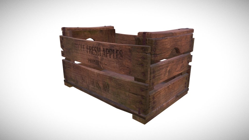 Apple Crate - Download Free 3D model by Becca Hallstedt ...