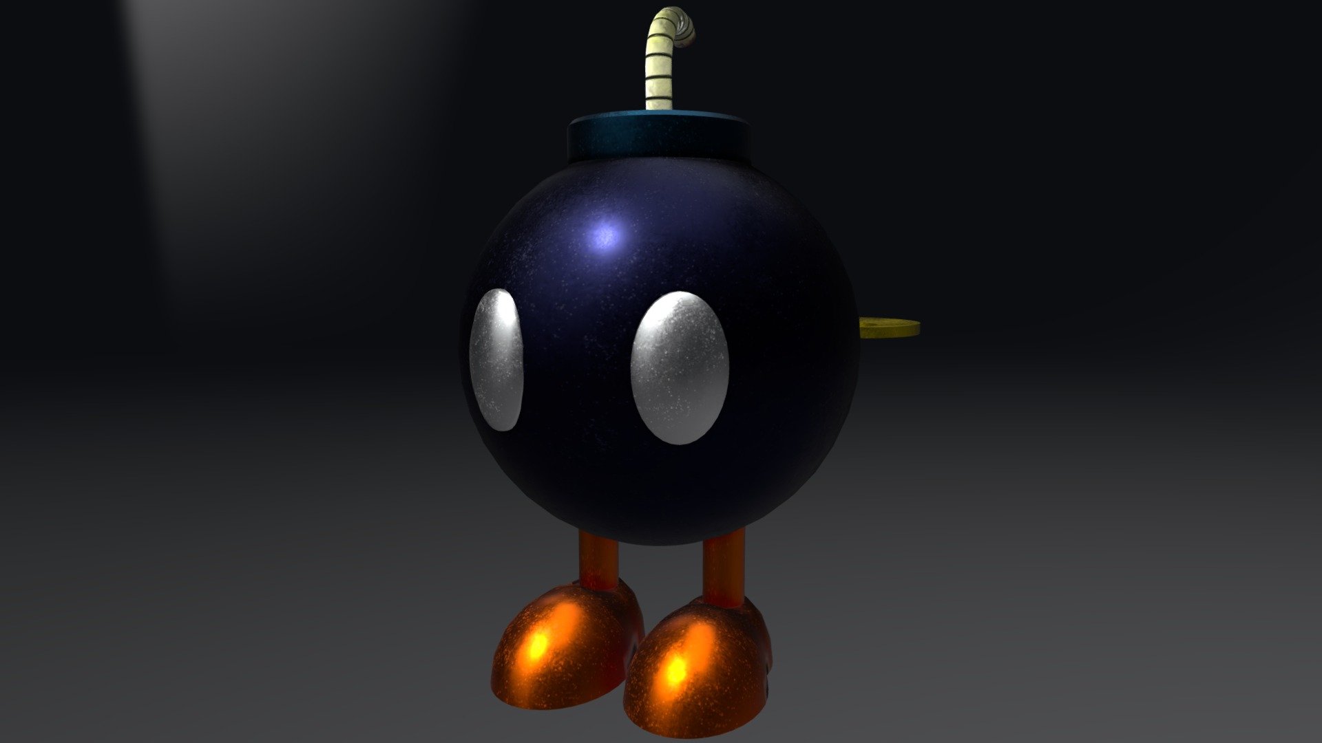 SMB Bomb Omb - 3D model by VanGX [4e61611] - Sketchfab