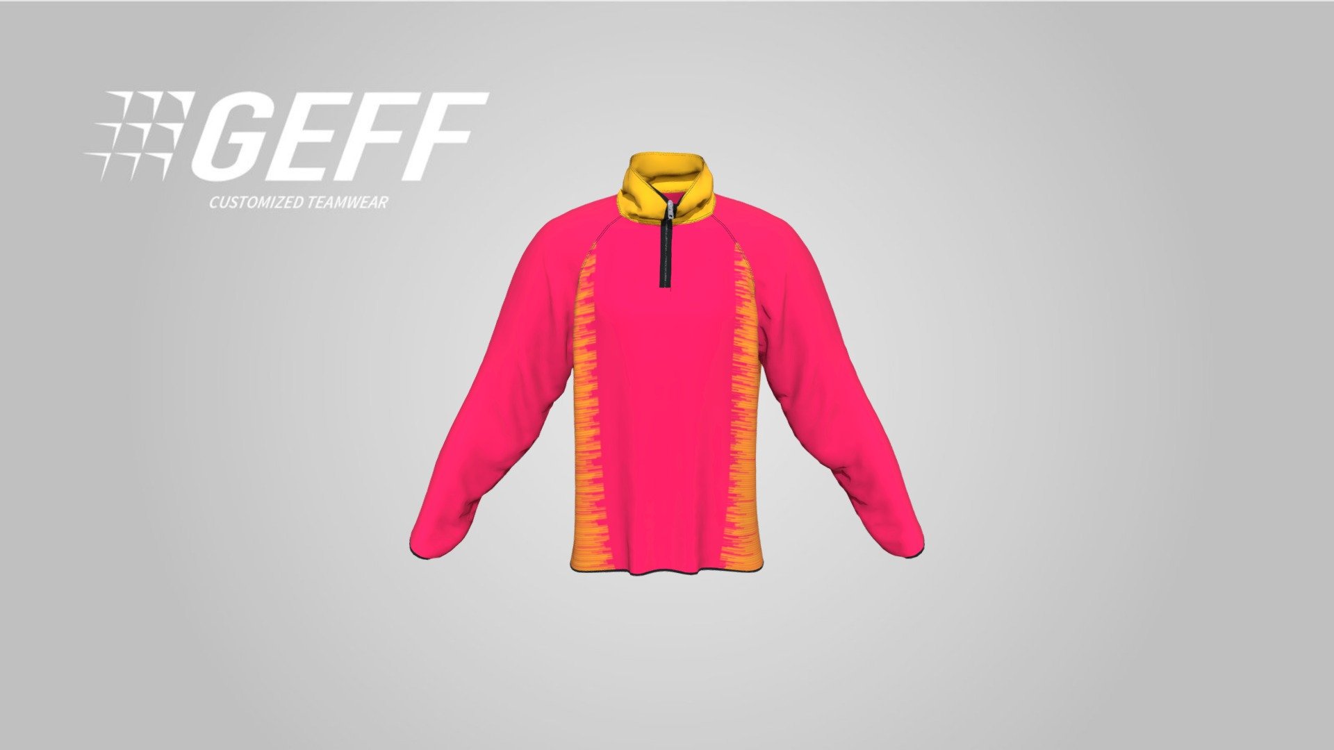 GEFF ALFA COLLECTION HALF ZIP SWETASHIRT - 3D model by GEFF SPORT ...