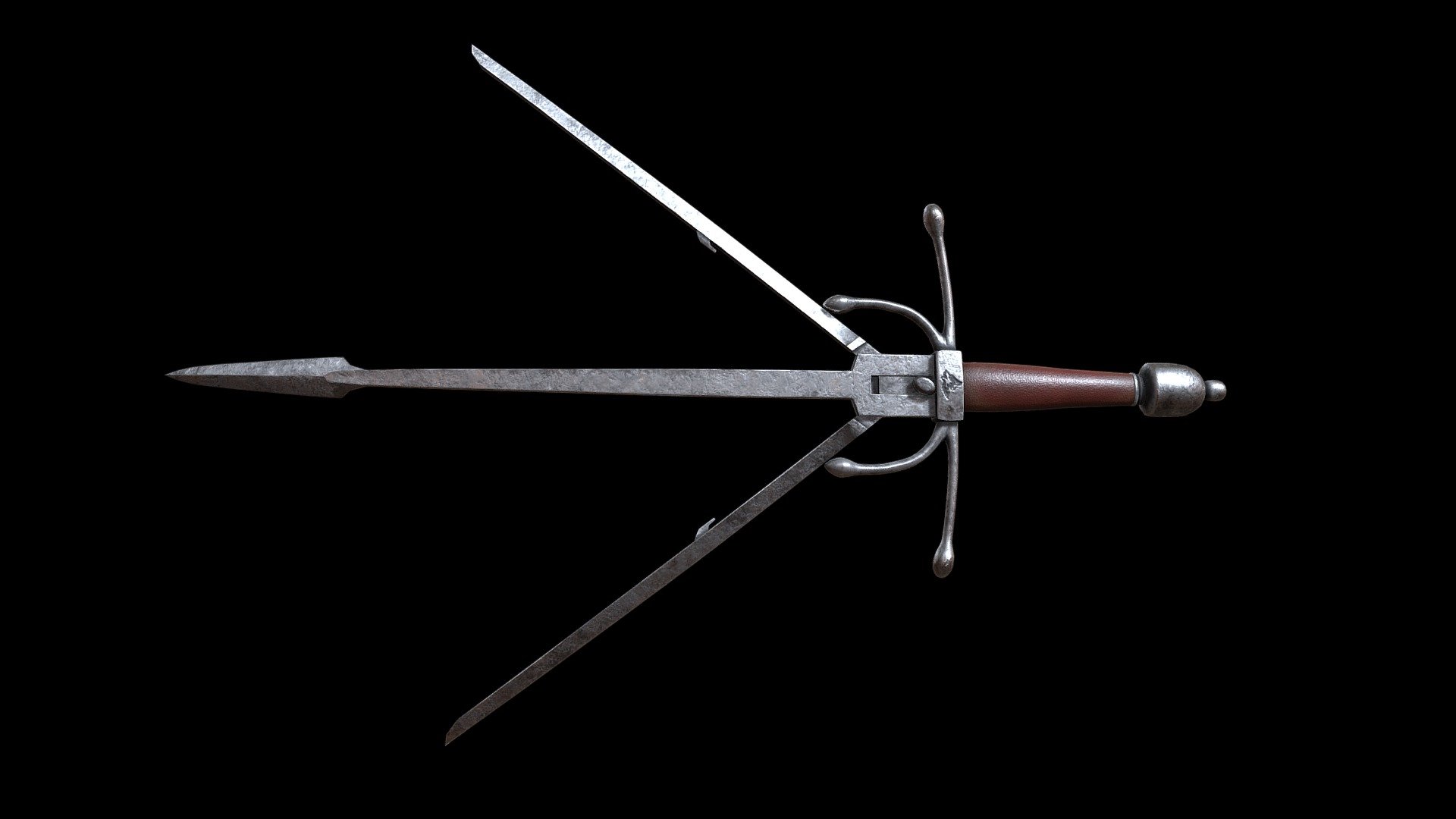 Old_Trident_parry_dagger - Download Free 3D model by Zluh (@grawehill ...