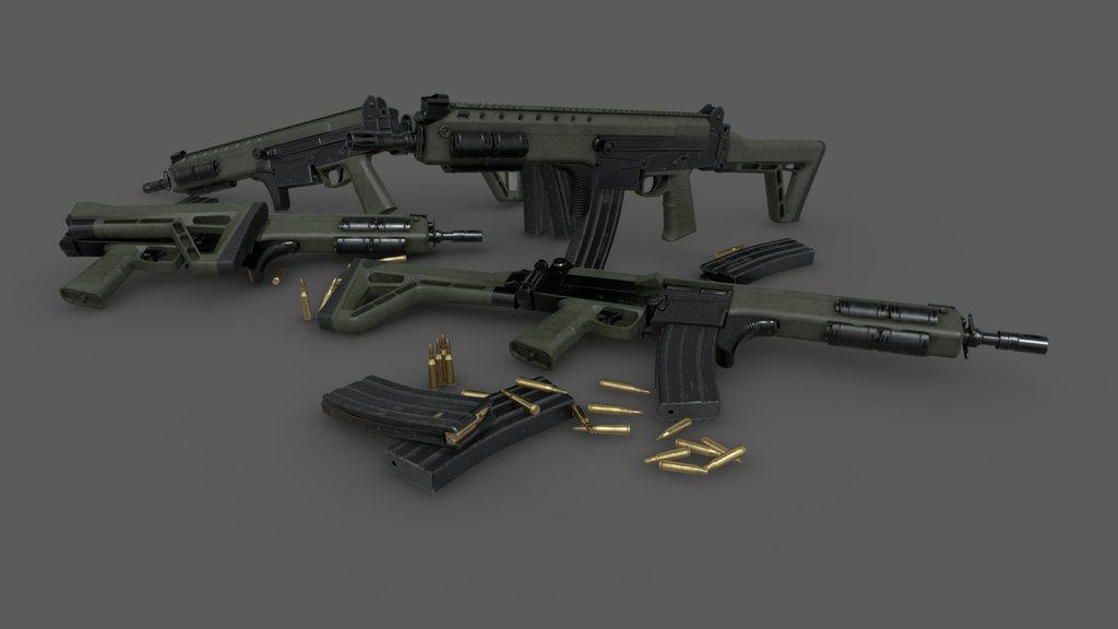 Weapons and Equipment - A 3D model collection by Flakpanz - Sketchfab