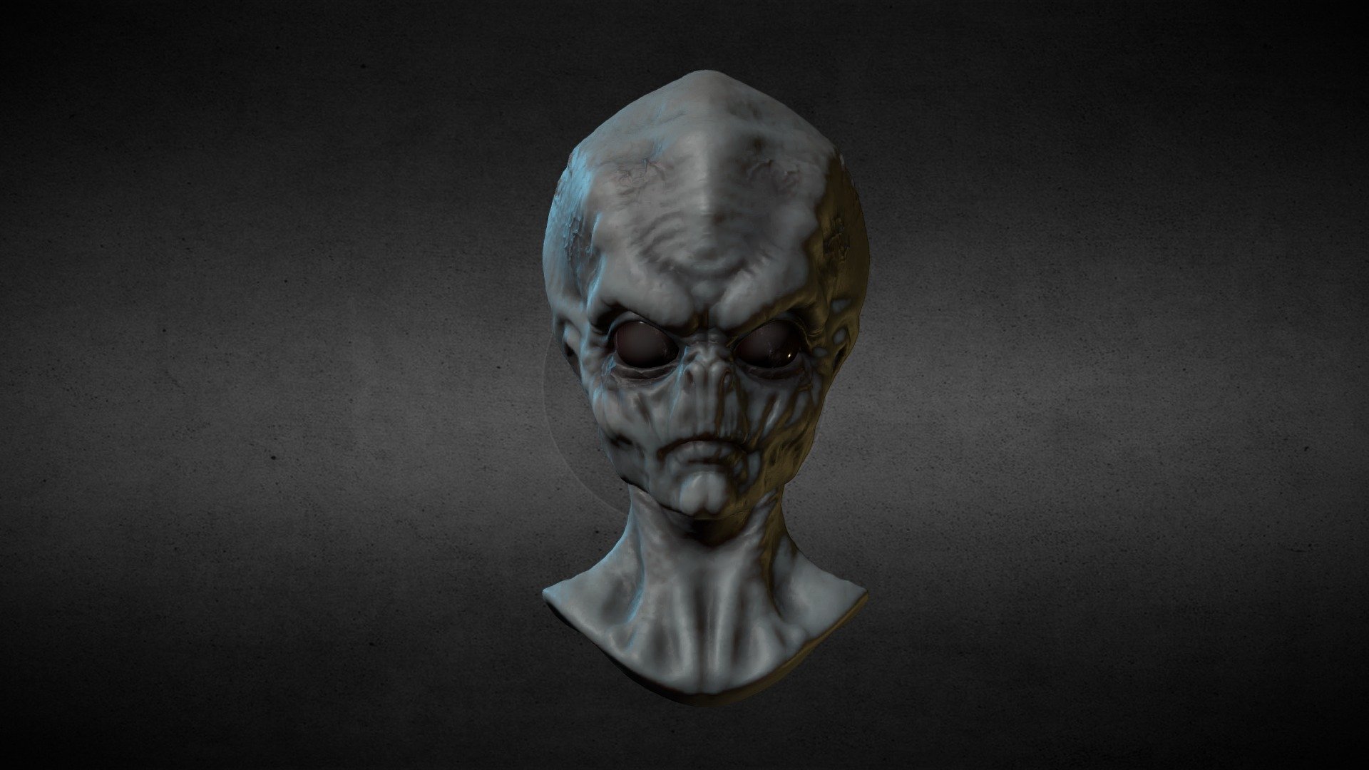 Alien Bust - 3D model by CarvMad (@Ryan.Carvalho) [4e66726] - Sketchfab