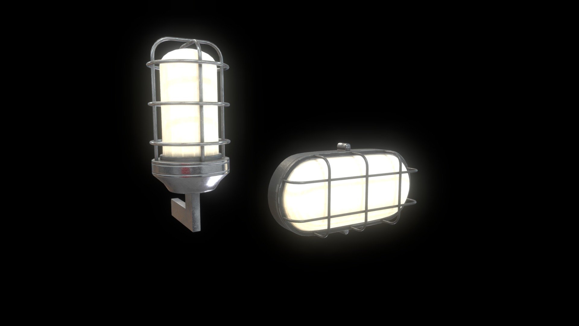 Bunker Lights - 3D model by 3ddominator (@roughdominator) [4e66f1d ...