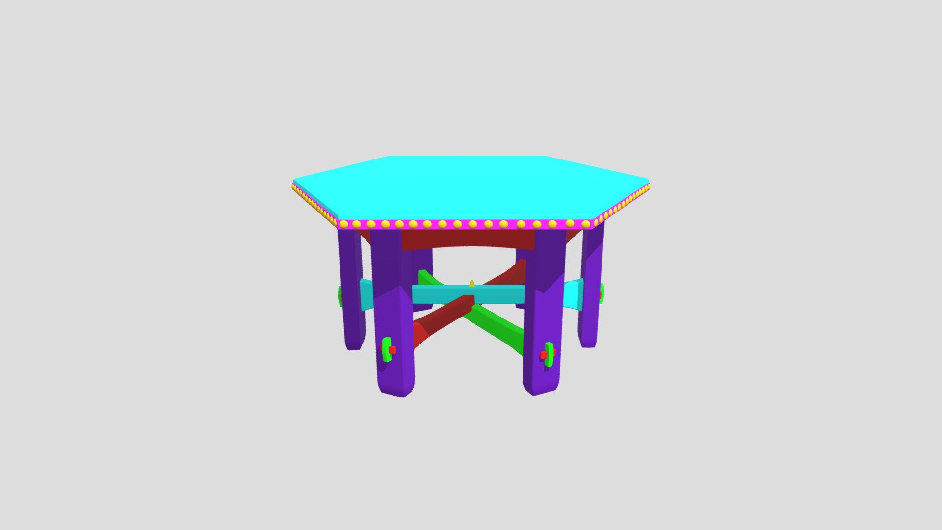 Library Table - Download Free 3D model by annamariealvarez [4e68462 ...