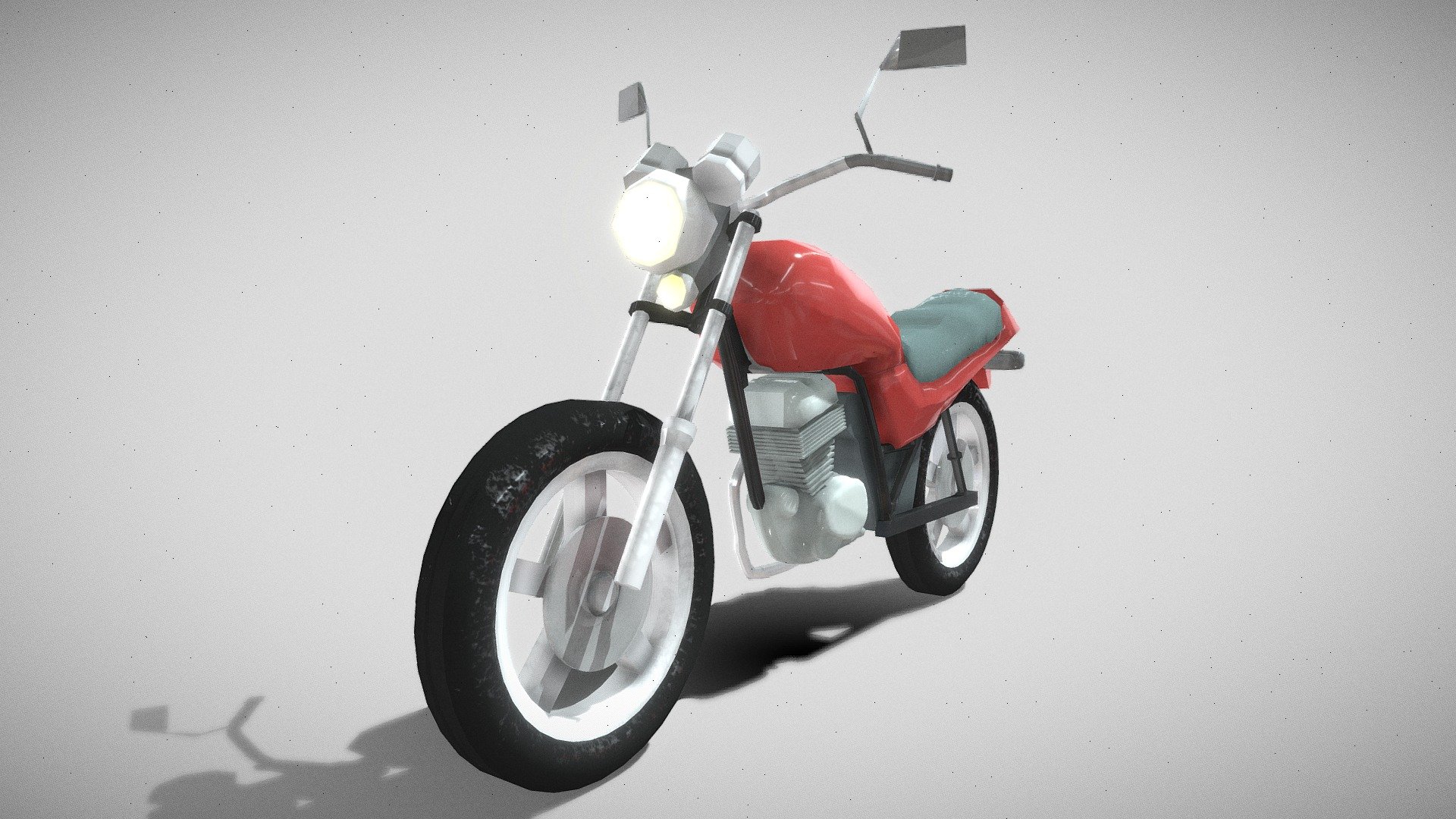 MOTO_MID_POLY - 3D model by garabatodiego45 [4e6d1b6] - Sketchfab