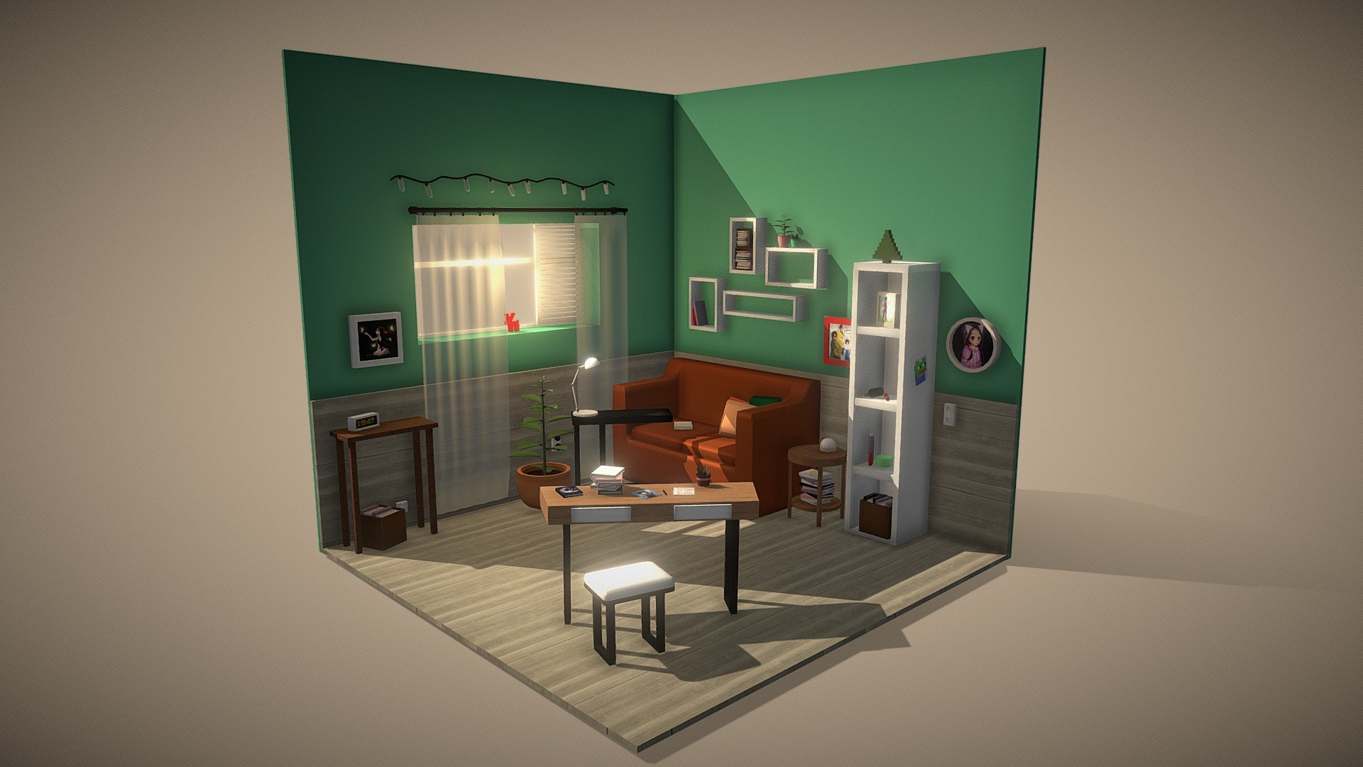 Practice for Maya Modelling - 3D model by wavicherie [4e6f107] - Sketchfab