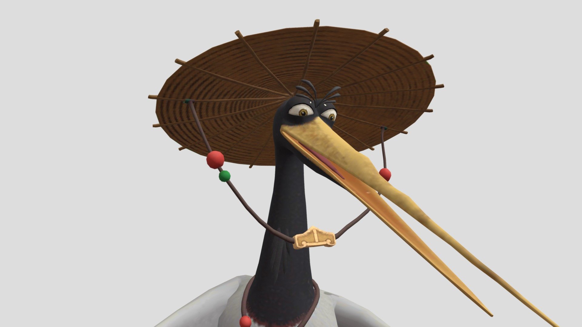 Crane (Kung Fu Panda: Chi Master) - Download Free 3D model by ...