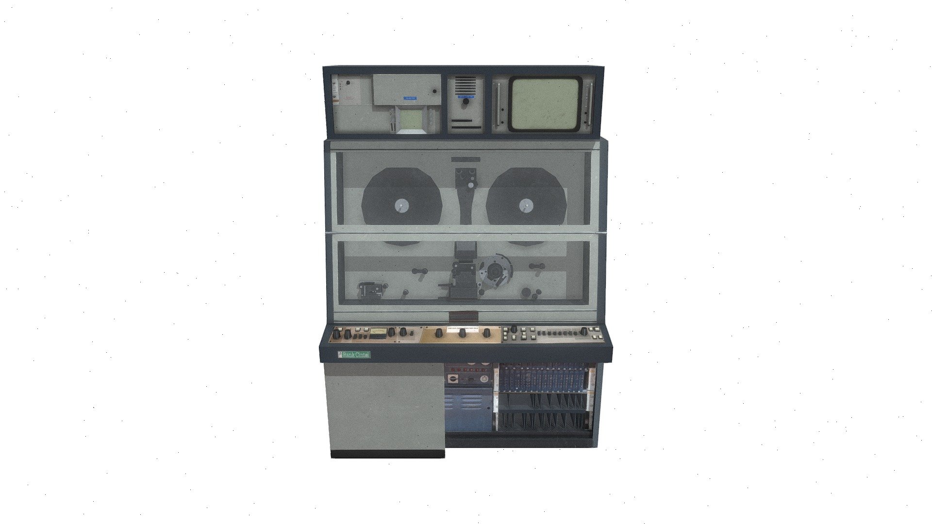 RANK CINTEL TELECINE MACHINE MODEL MK III 1990s - 3D model by armz.xy ...