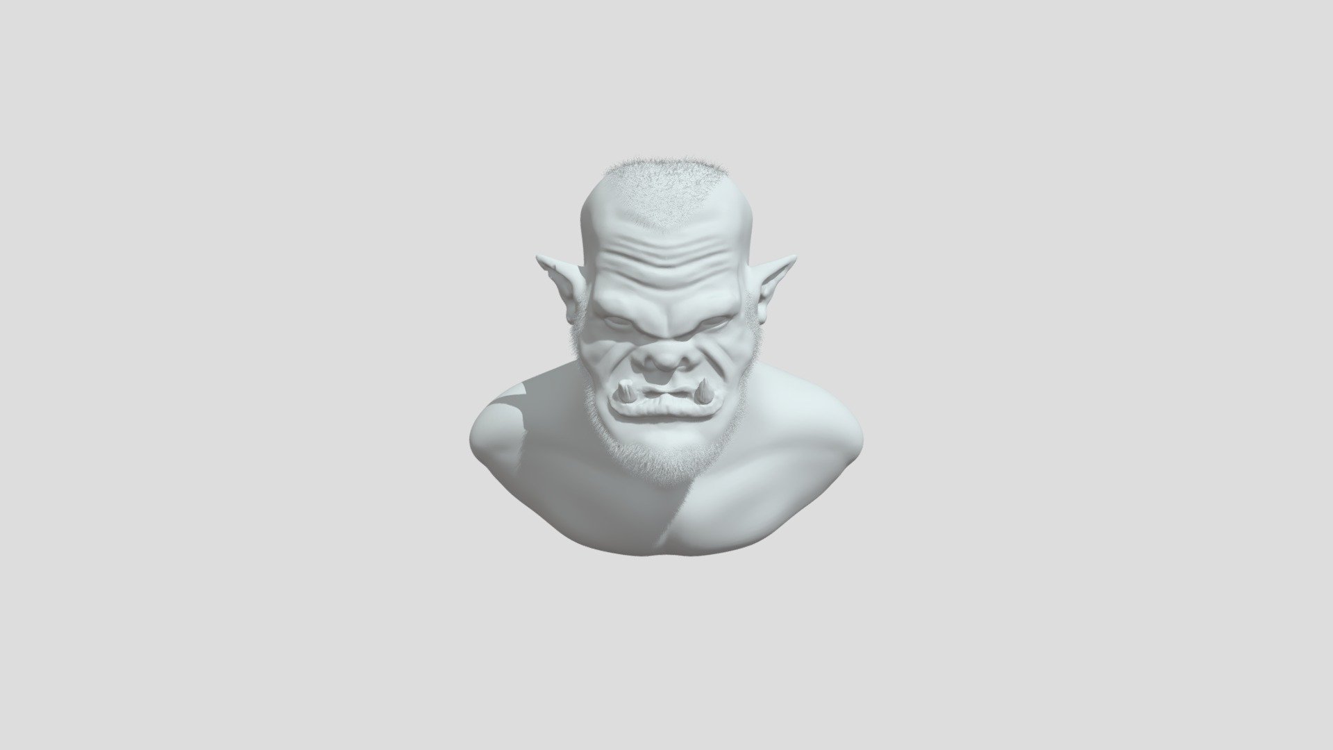 ORC head - 3D model by Cascato Stephan (@steazeronline) [4e7156c ...