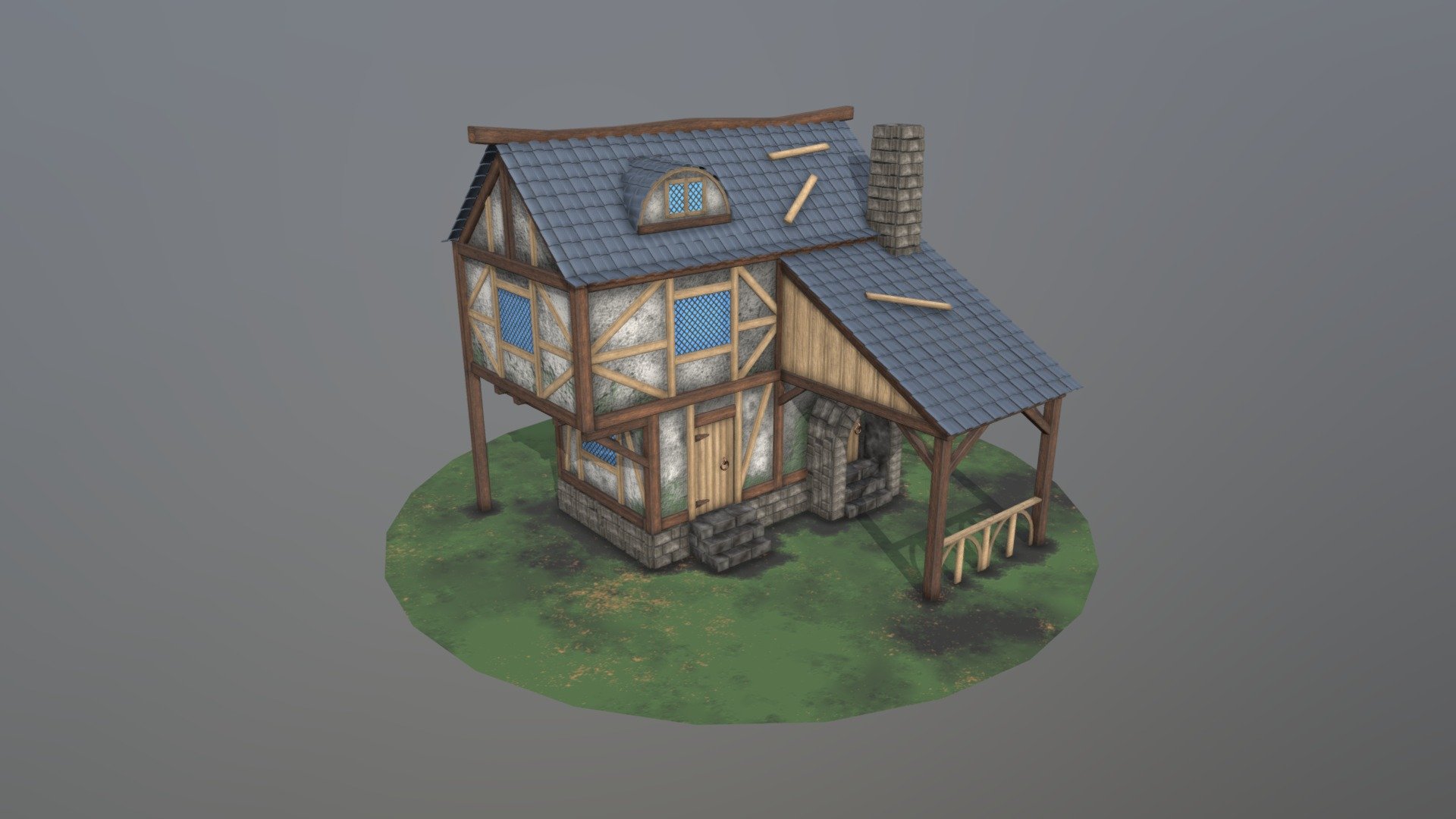 Medieval Building - Download Free 3D model by igor.tesV [4e73189 ...