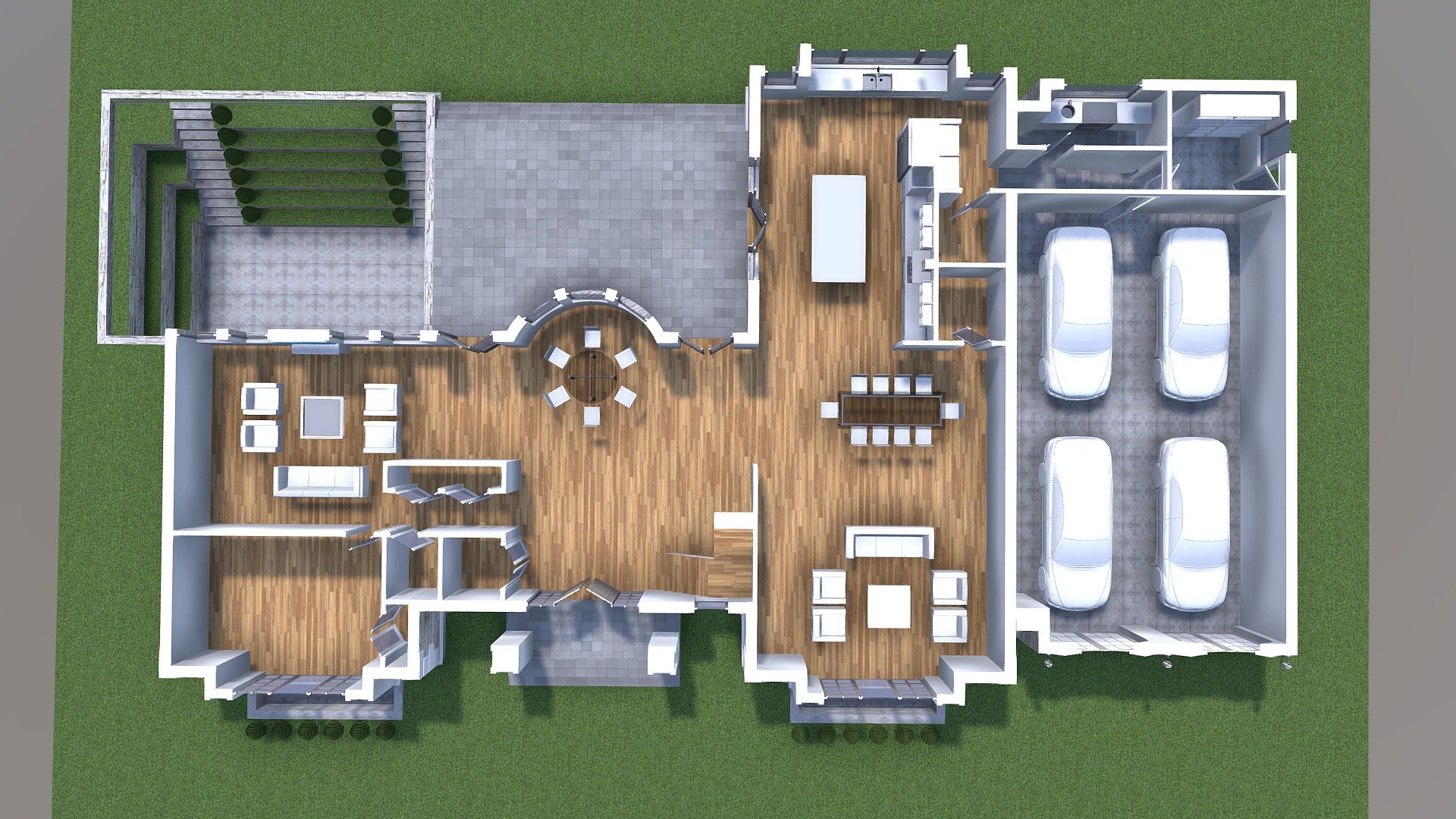 13-70 PROPOSED GROUND FLOOR - 3D model by Cadaxx Design (@cadaxx ...