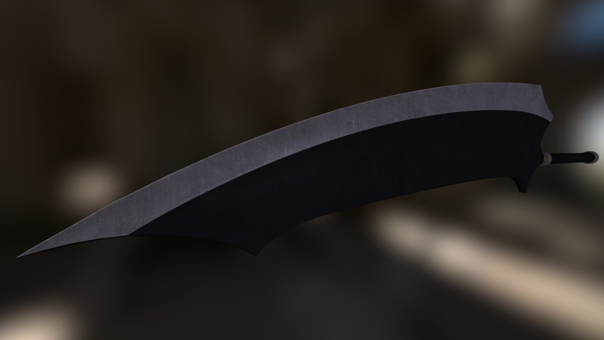 Fullbring Zangetsu - 3D model by rafaeldejongh [4e77c5b] - Sketchfab