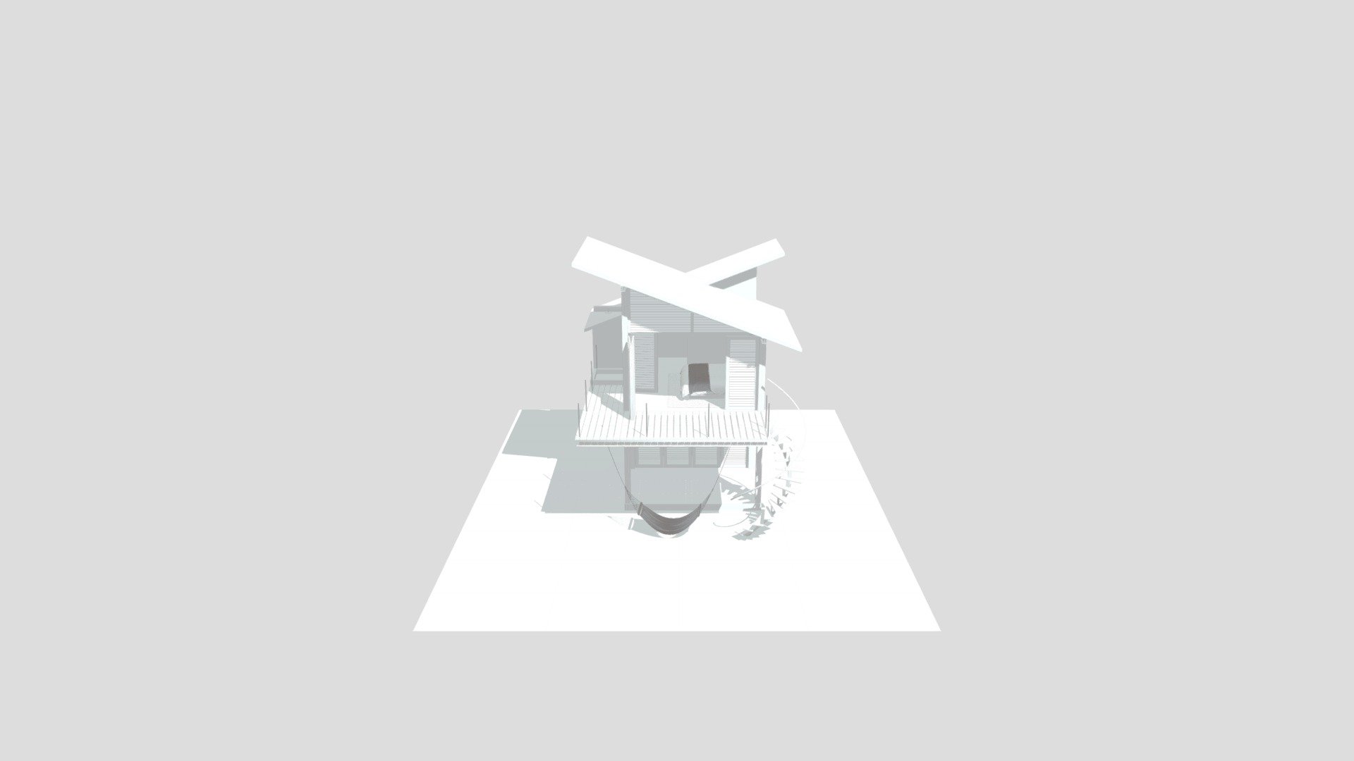 Treehouse - 3D model by pakotero [4e7e132] - Sketchfab
