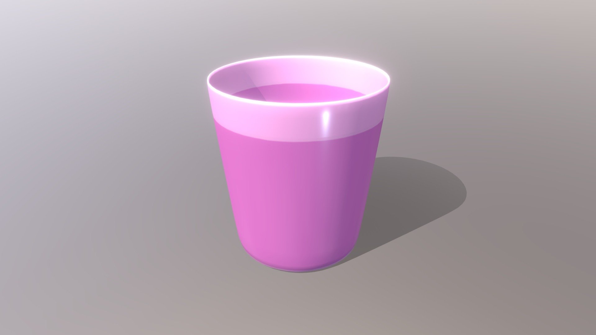 Party Cup - 3D model by tiago-chefe [4e7f726] - Sketchfab