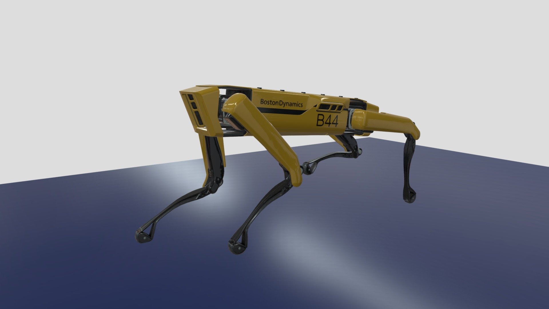 Estudos de simulação com Spot Mini - 3D model by Rodrigo Rocha ...