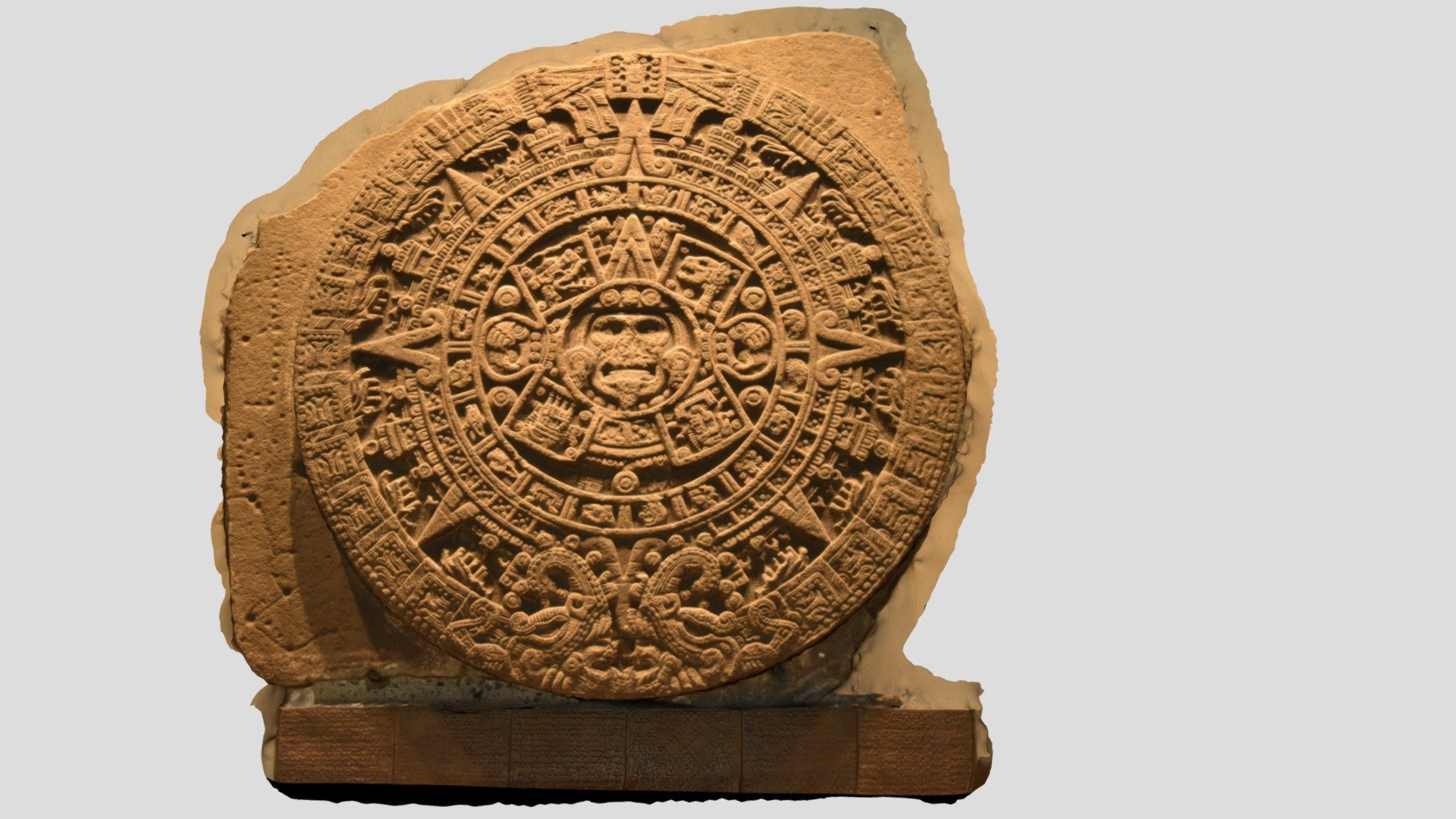Aztec calendar - Download Free 3D model by Zihan Chi (@zihanchi ...