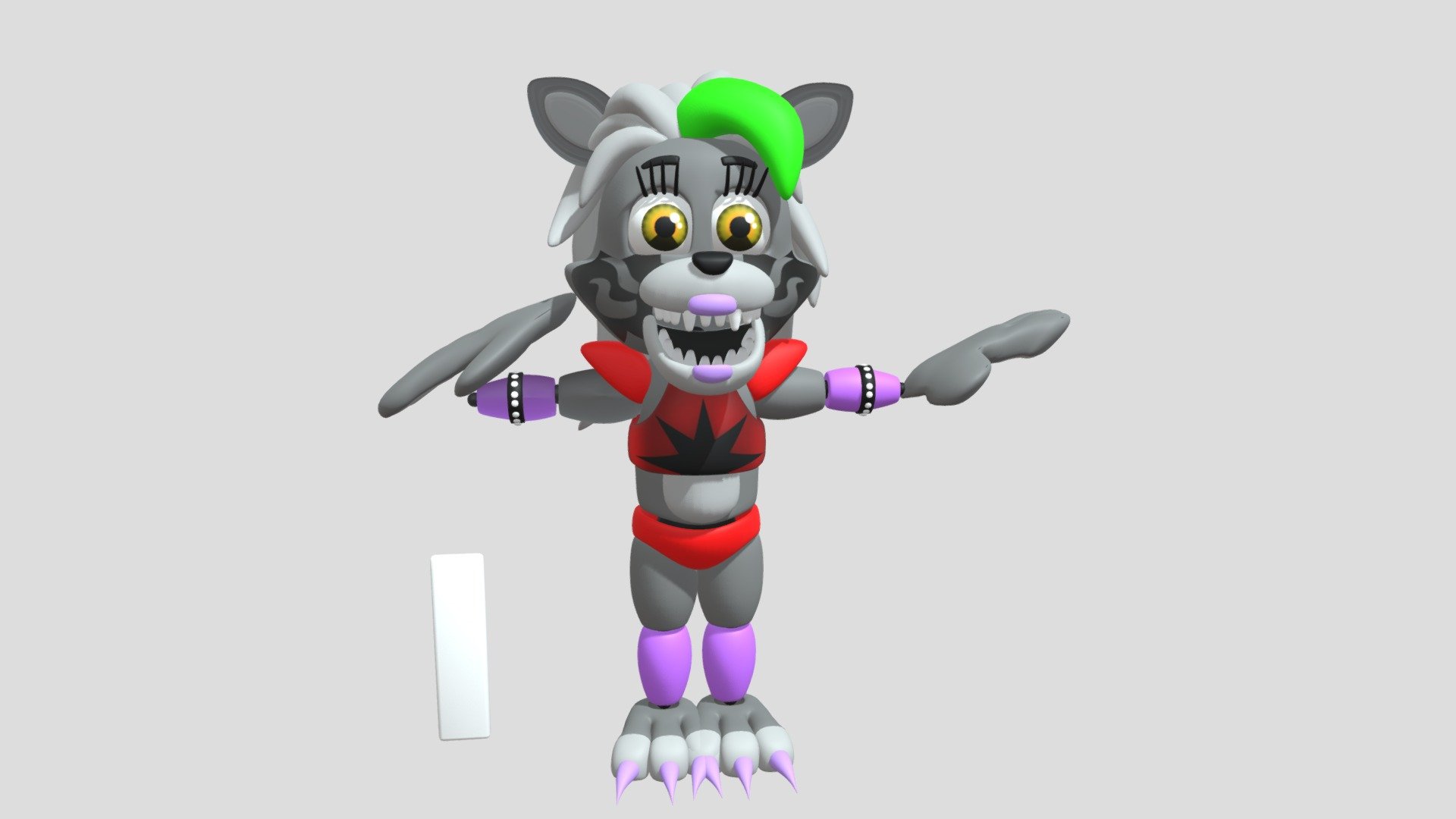 Adventure Roxanne Wolf (Artist Demention) - Download Free 3D model by ...