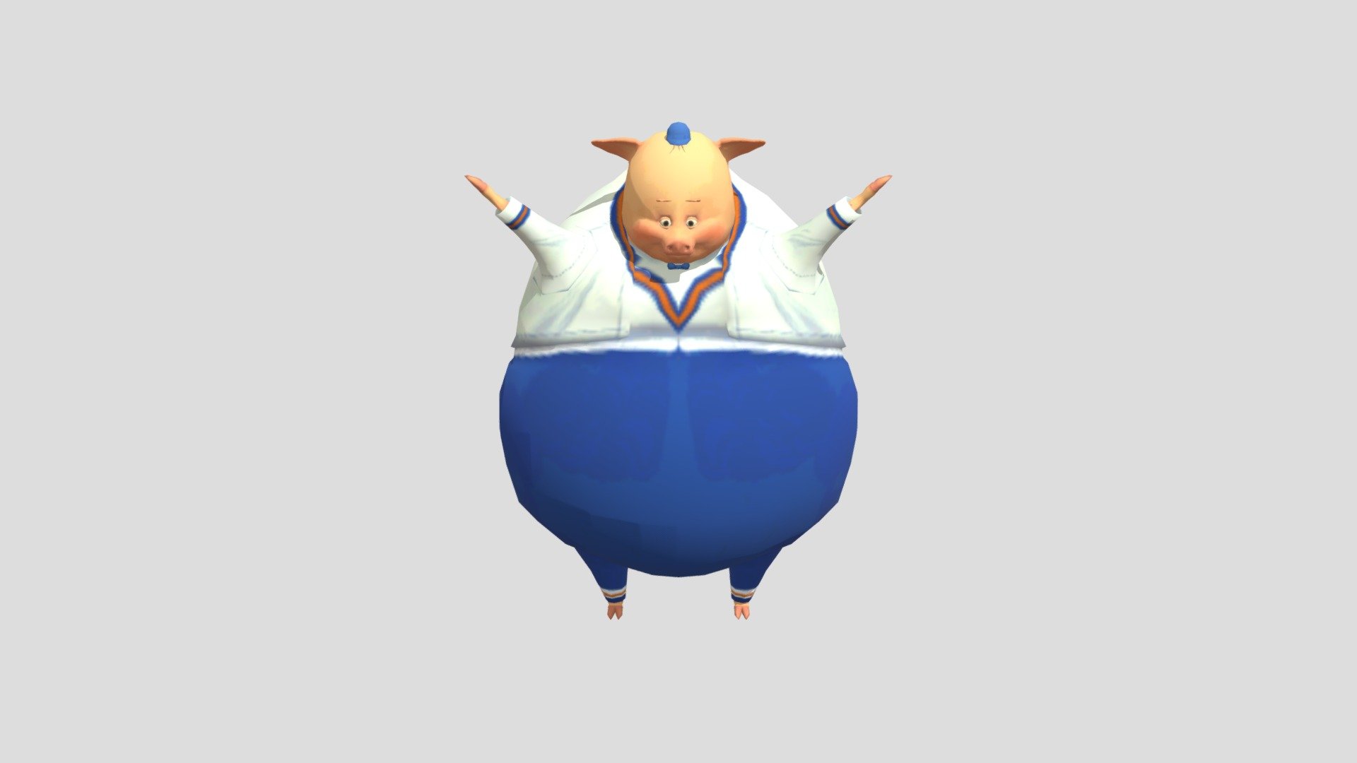 Chicken Little Runt Of The Litter Cheerleader - Download Free 3D model ...