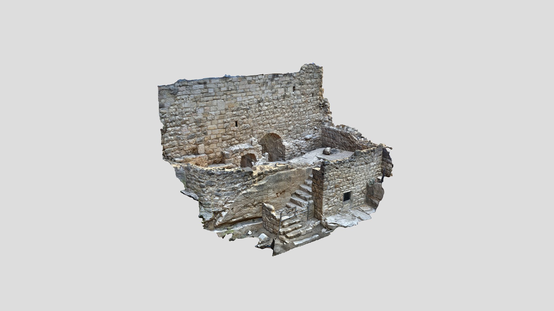 Mikwaot Mt. Zion - Download Free 3D model by Aphva [4e8160f] - Sketchfab