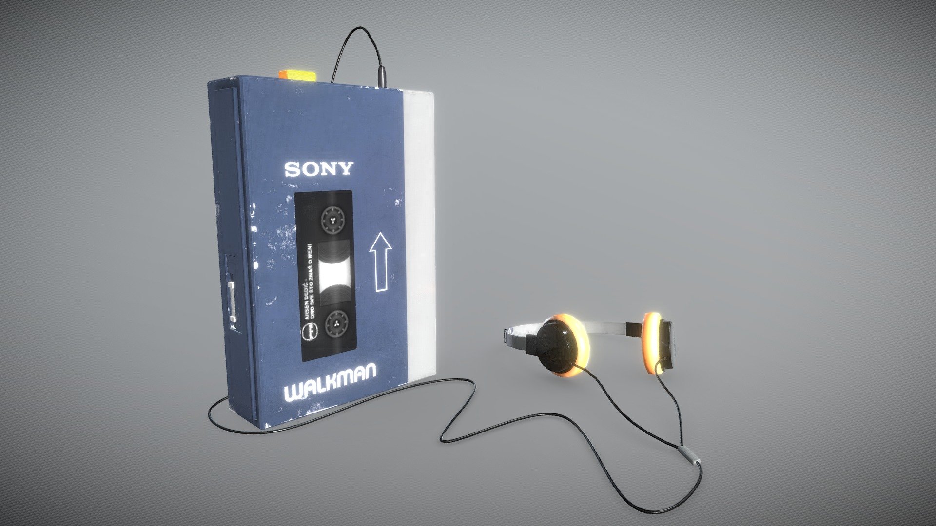 Sony, Walkman, 1979 - Buy Royalty Free 3D model by flokei_11 [4e8164f ...