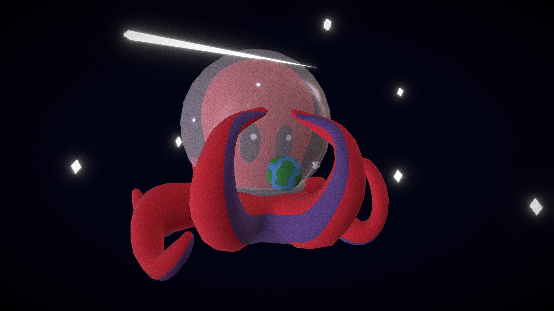 Space Octopus - 3D model by Ross009 [4e82aa2] - Sketchfab