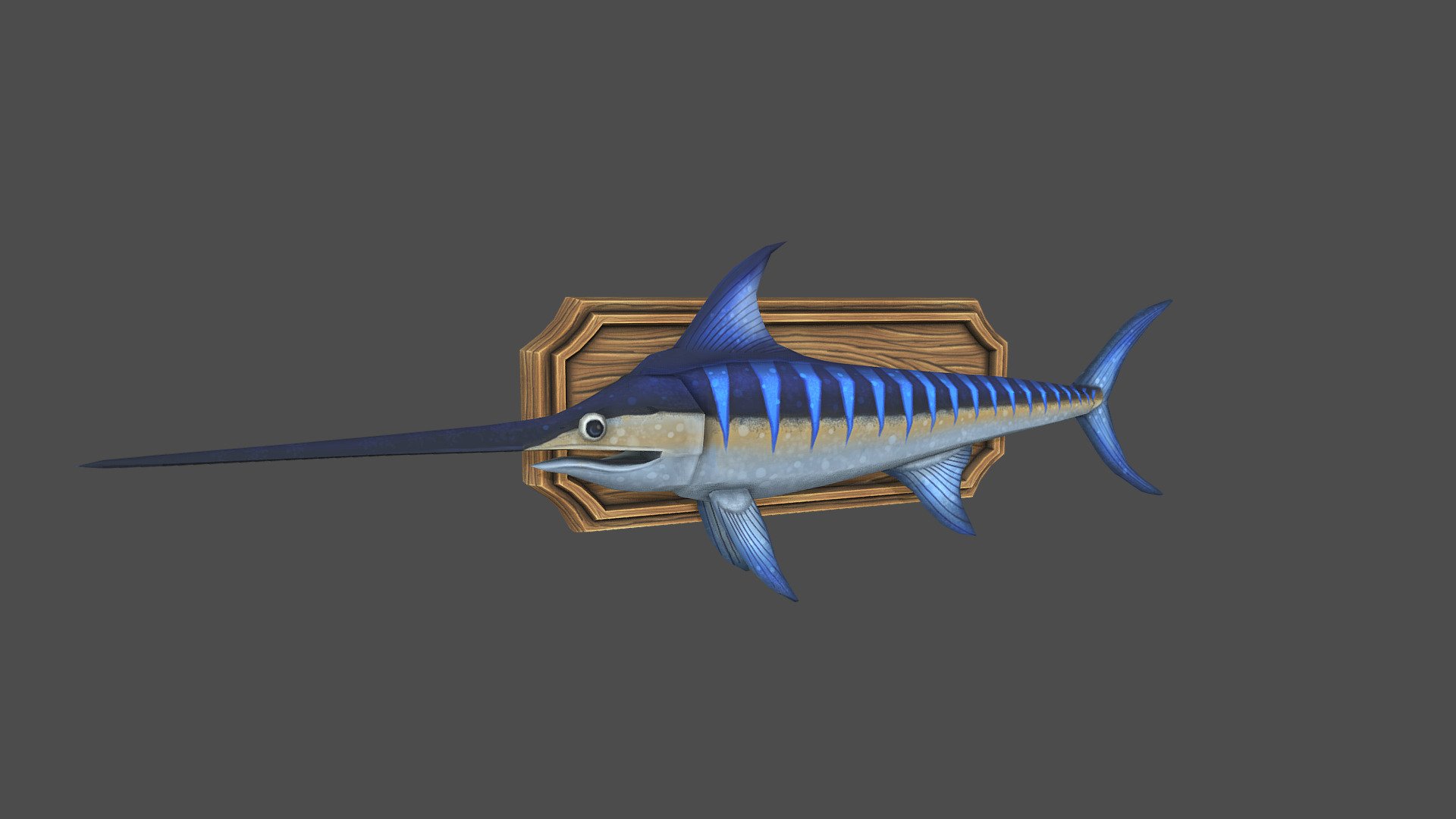 Swordfish - 3D model by Saig [4e83293] - Sketchfab