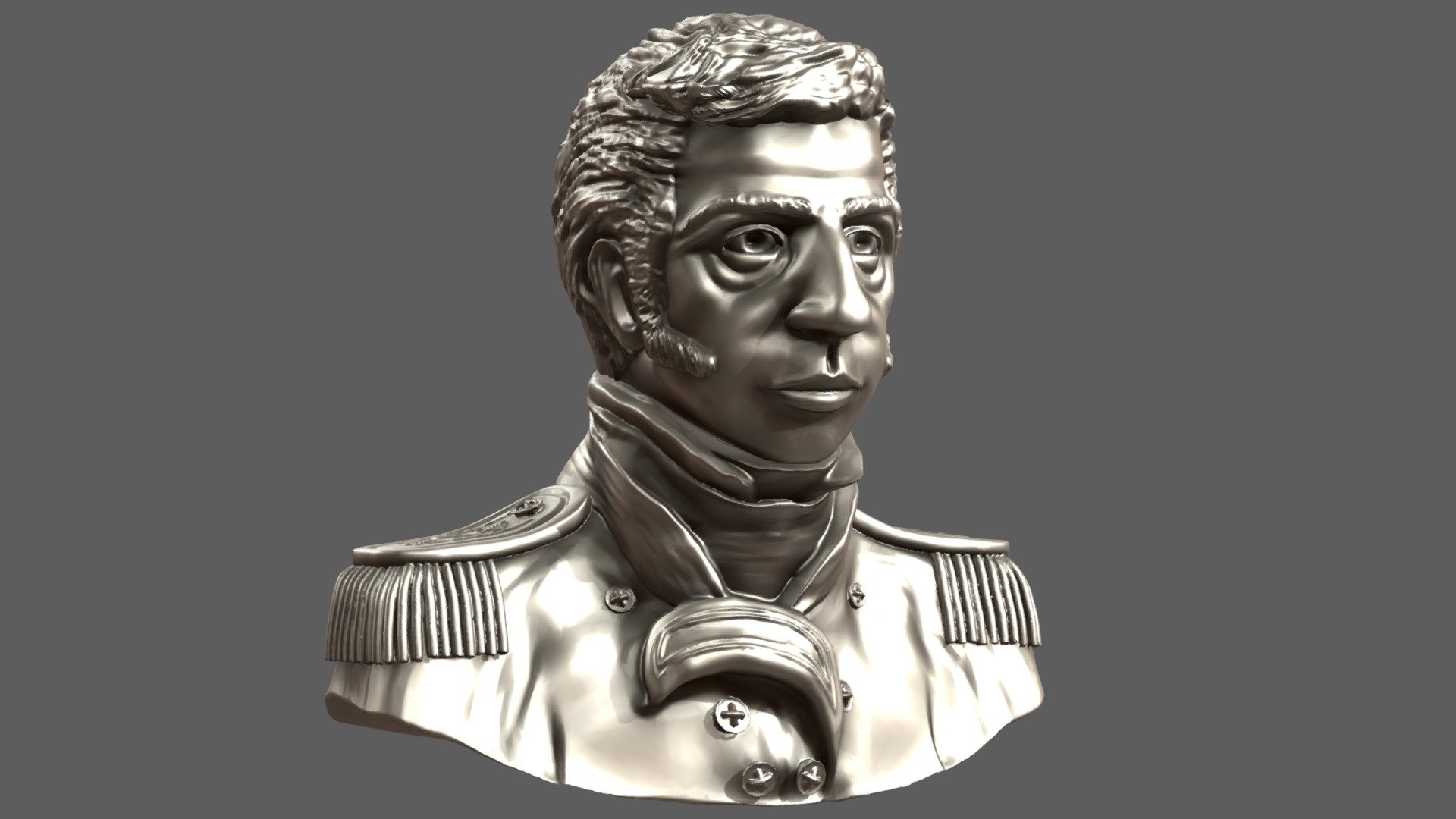 Lord Thomas Cochrane V3 - 3D model by Royal 3D (@e.laradiazmg) [4e840af ...
