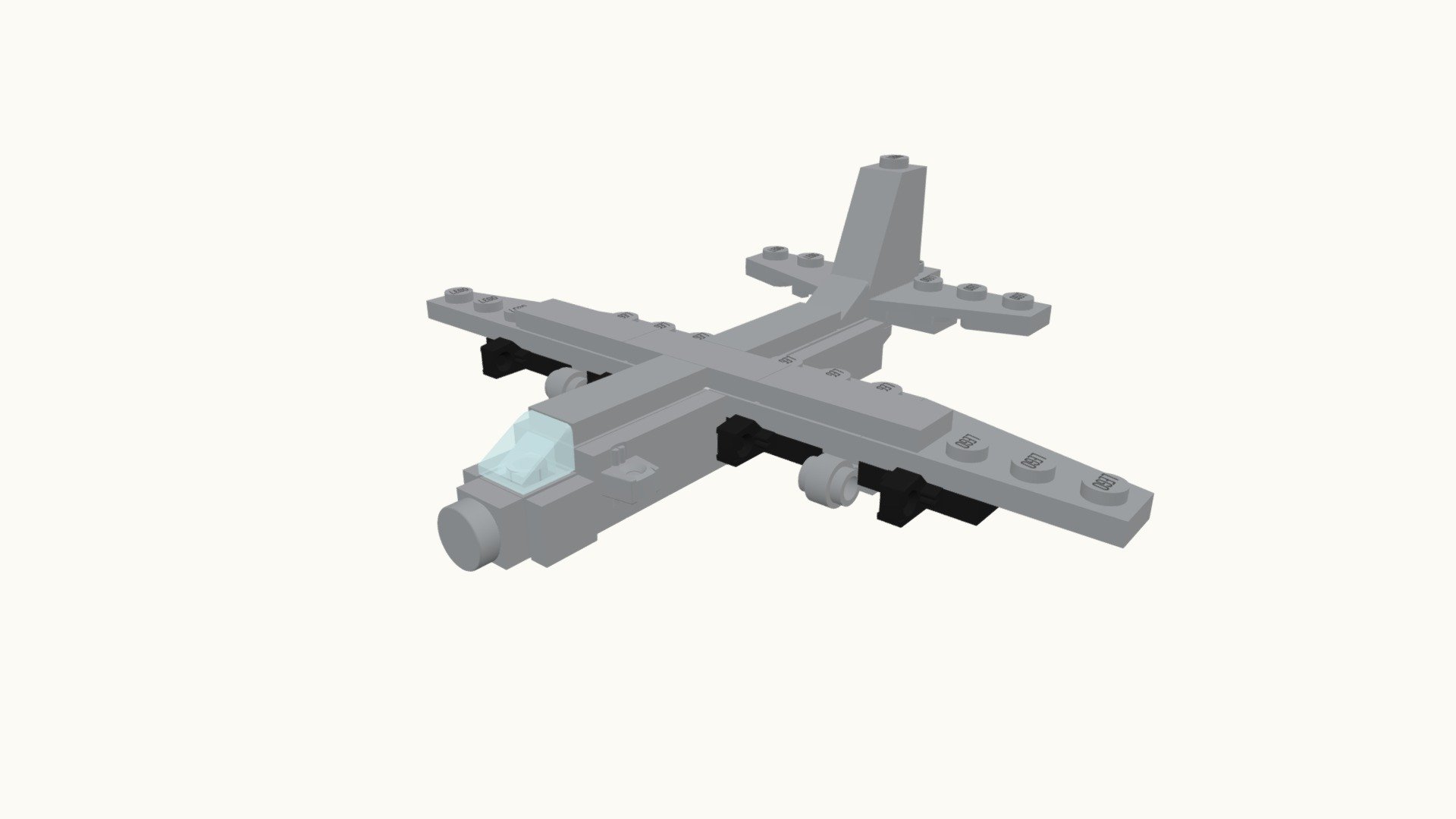 LEGO C-130 Hercules MOC [#0070] - Download Free 3D model by The Bobby ...