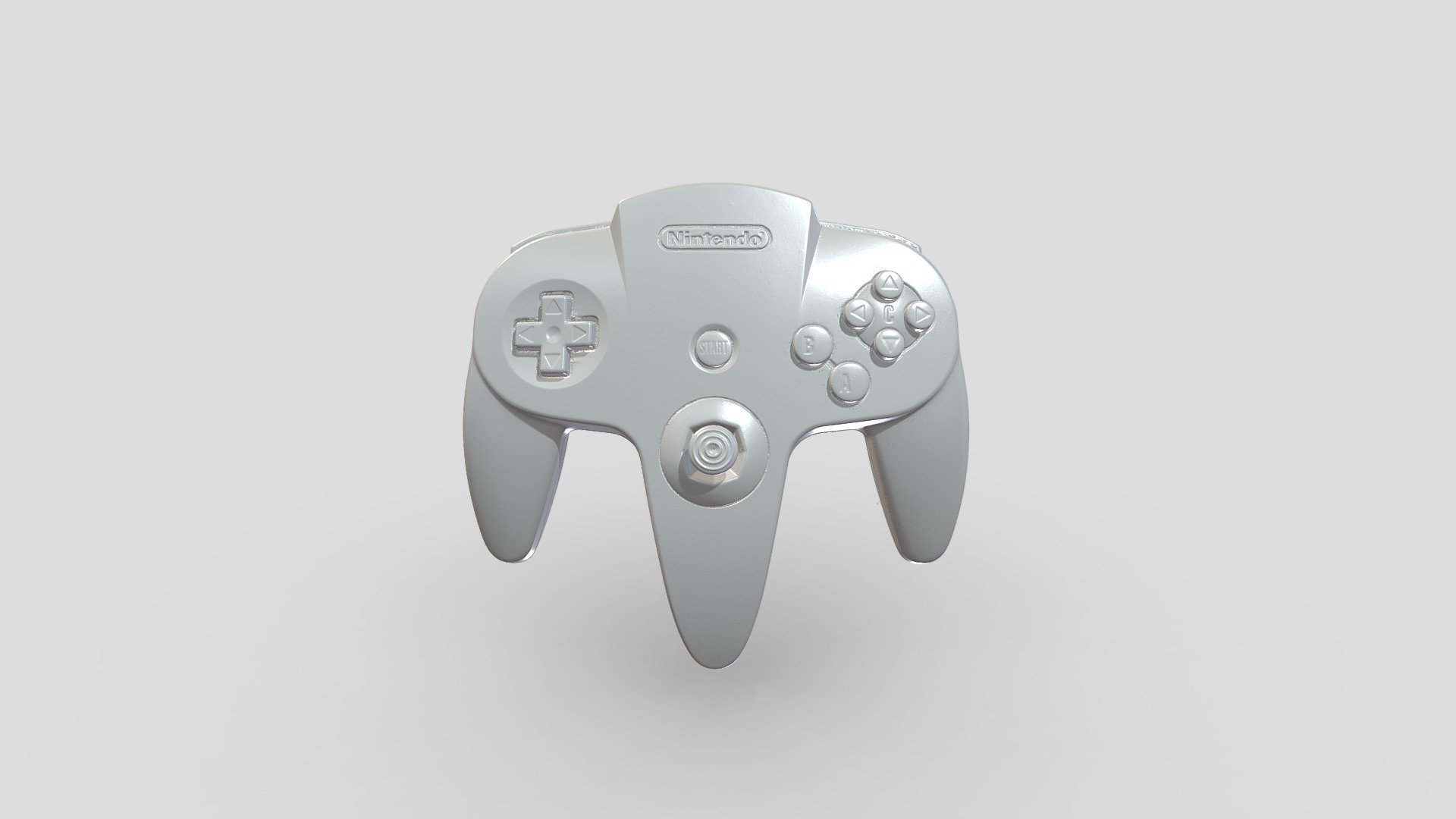 N64 Controller - 3D model by kerr_dimensional [4e85d64] - Sketchfab