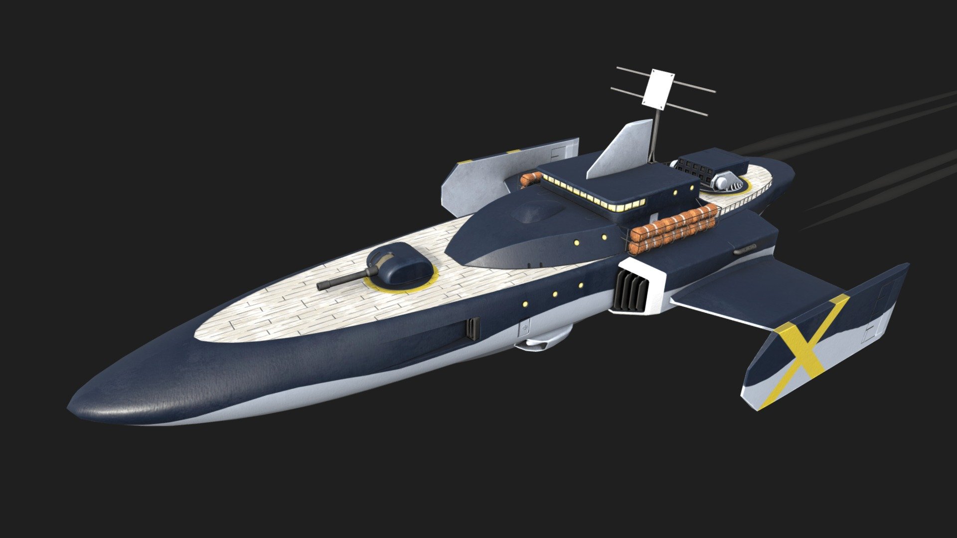 Corsair Heavy Airturret - 3D model by Gwyvern [4e88d4b] - Sketchfab