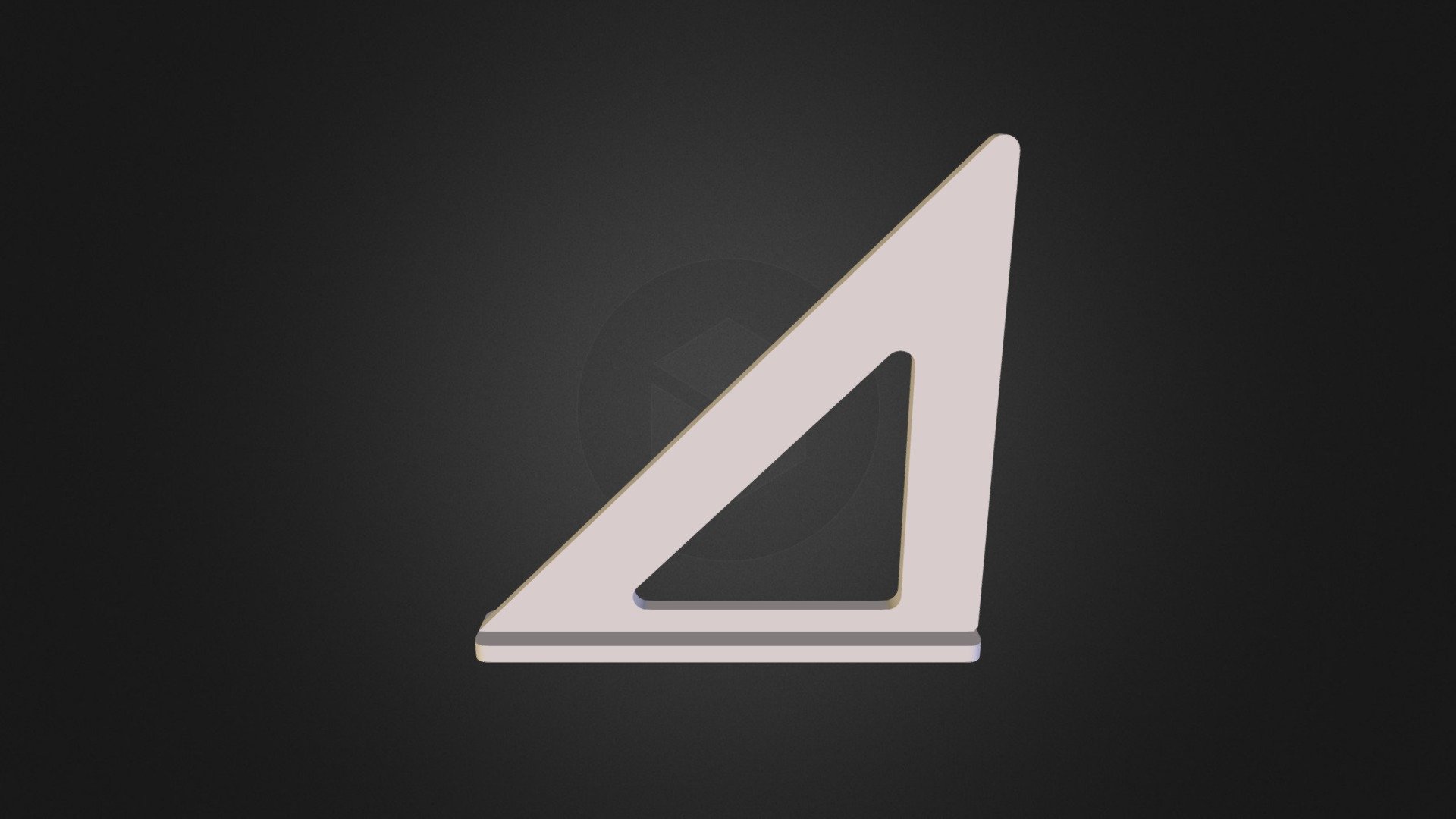 Carpenter's Speed Square - 3D model by 3dindustries [4e89db8] - Sketchfab