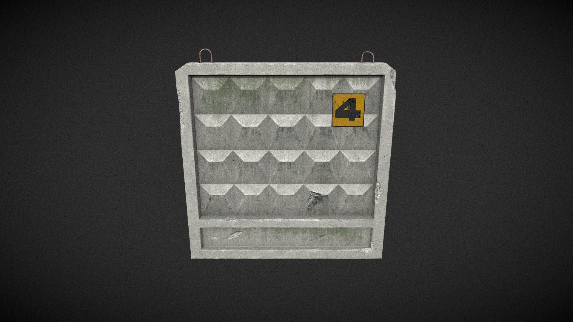 Gameready Fence - 3D model by Savin_Pavel [4e89df4] - Sketchfab