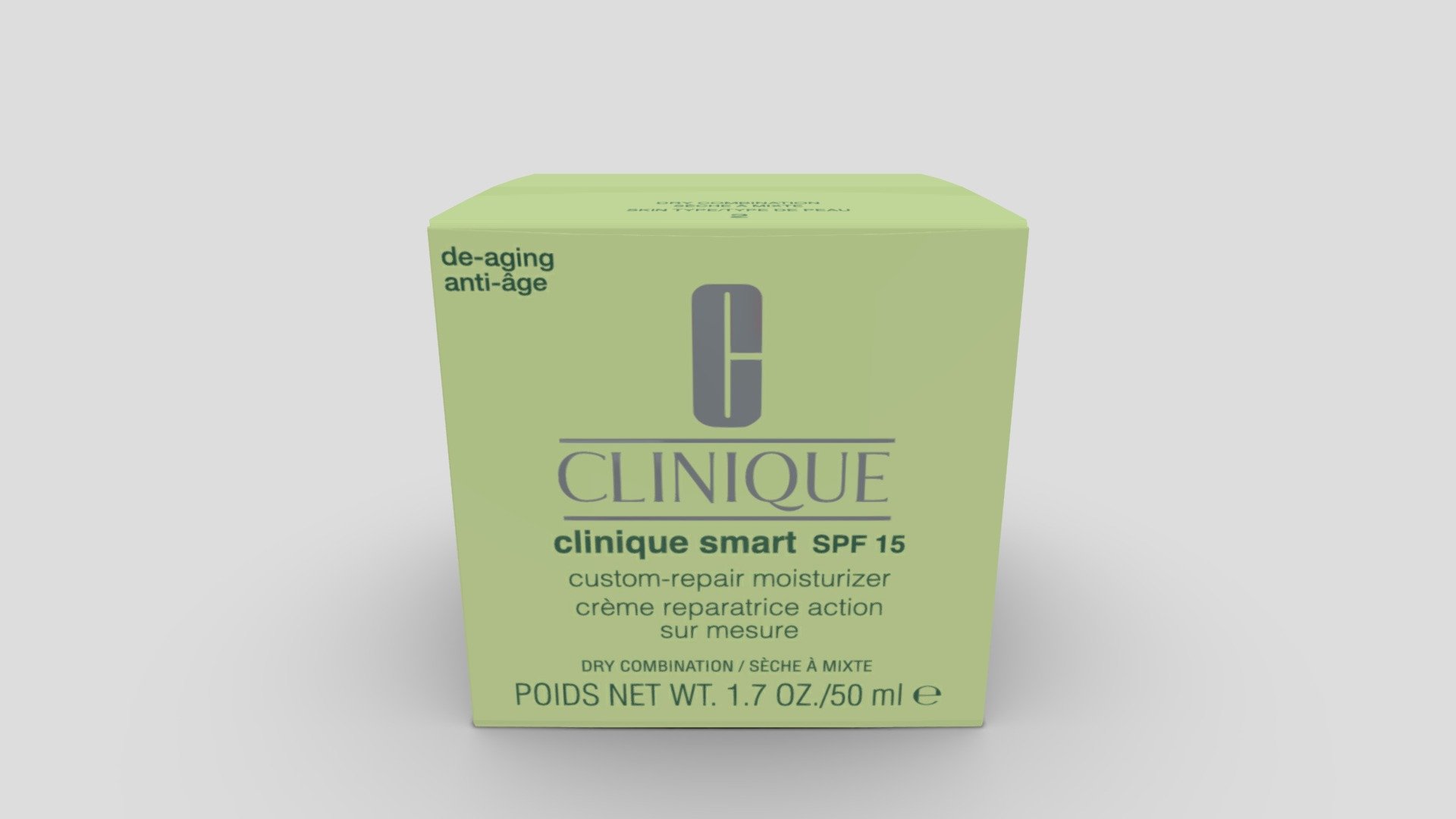 Clinique_custom_repair_moisturizer_Box - 3D model by mdsinteractive ...