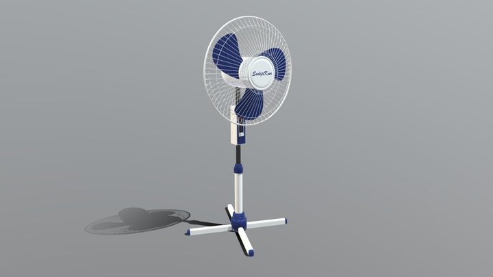 Pedestal-fan 3D models - Sketchfab