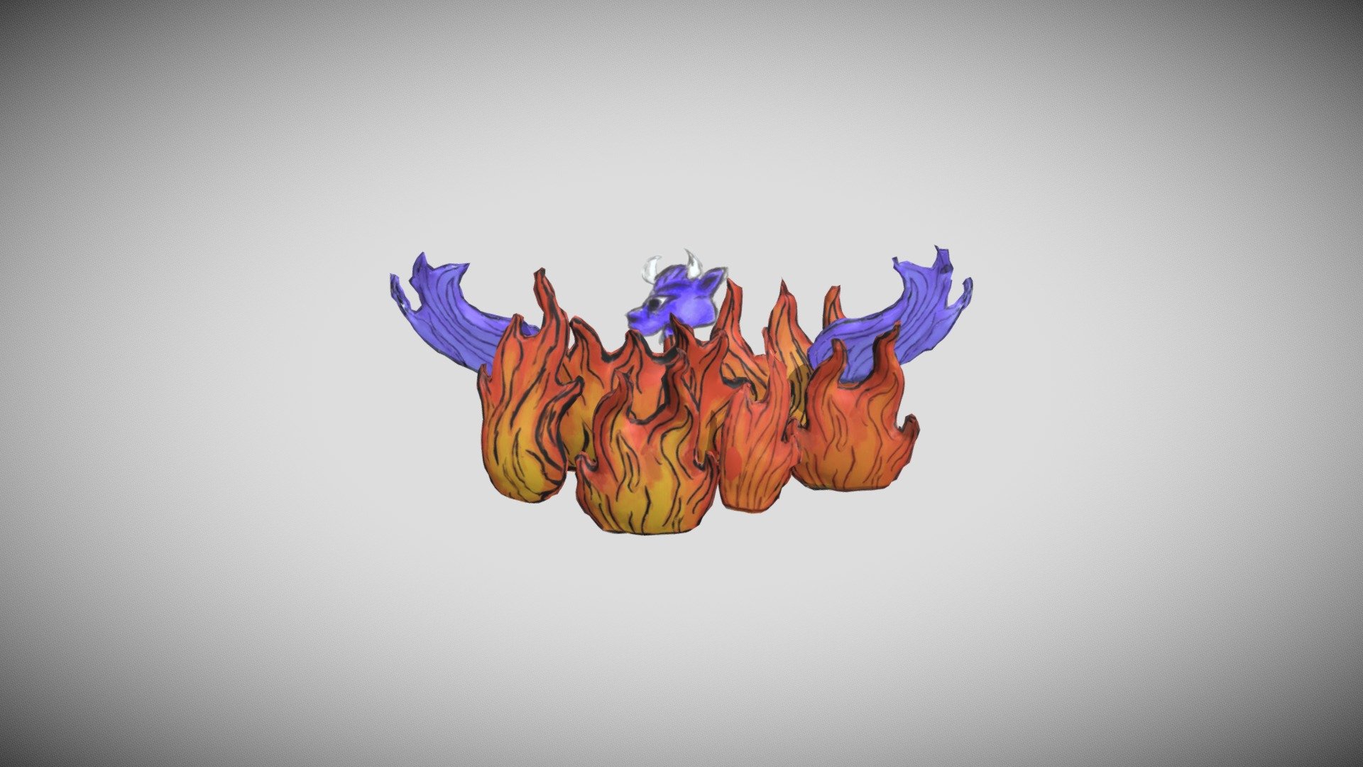 Bonnacon Fire - Voyage of the Ancient Beasts - Download Free 3D model ...