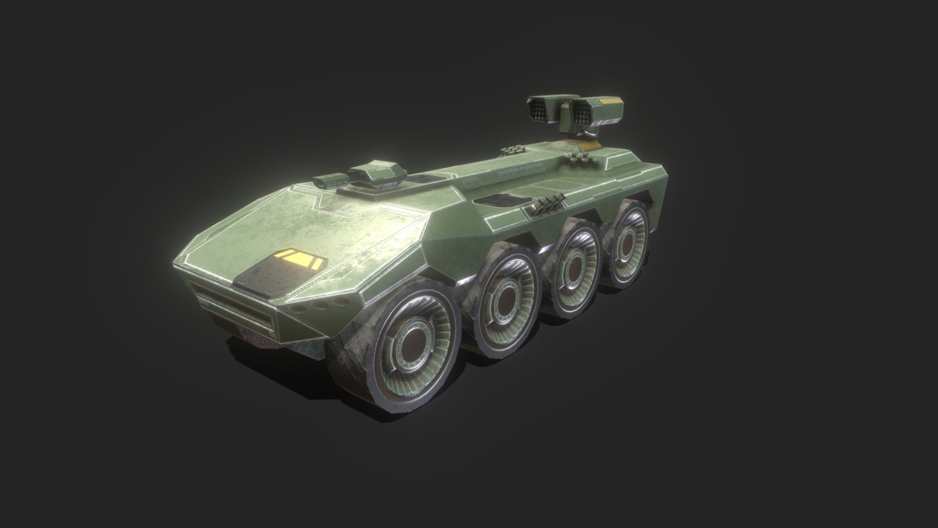Front Mission 1st Remake - Type10 APC - 3D model by yazjack [4e9029d ...