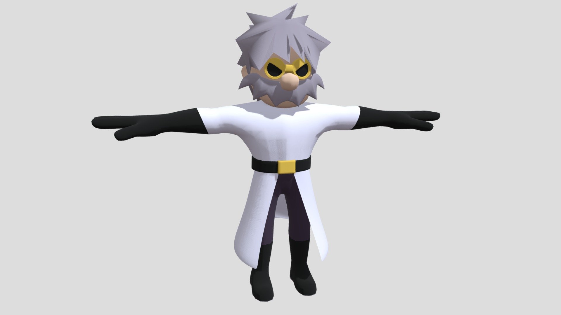 Simple Mad Scientist - 3D model by JamieSpruin [4e91484] - Sketchfab
