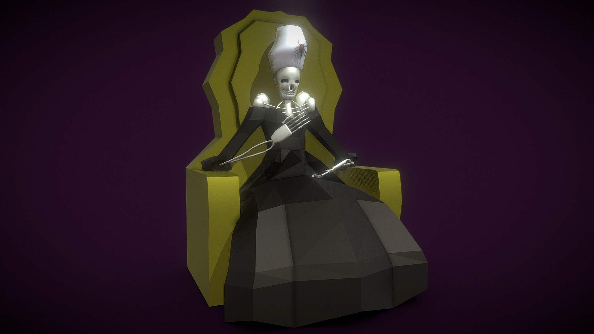 The Lady In Wight (Yugioh) - Buy Royalty Free 3D model by Yanez Designs ...
