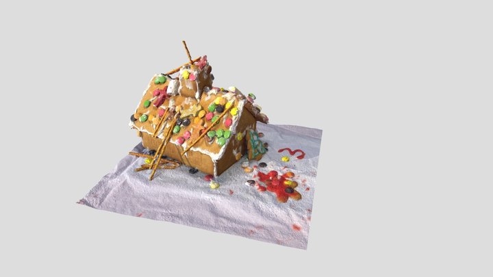 Gingerbread 3D models - Sketchfab