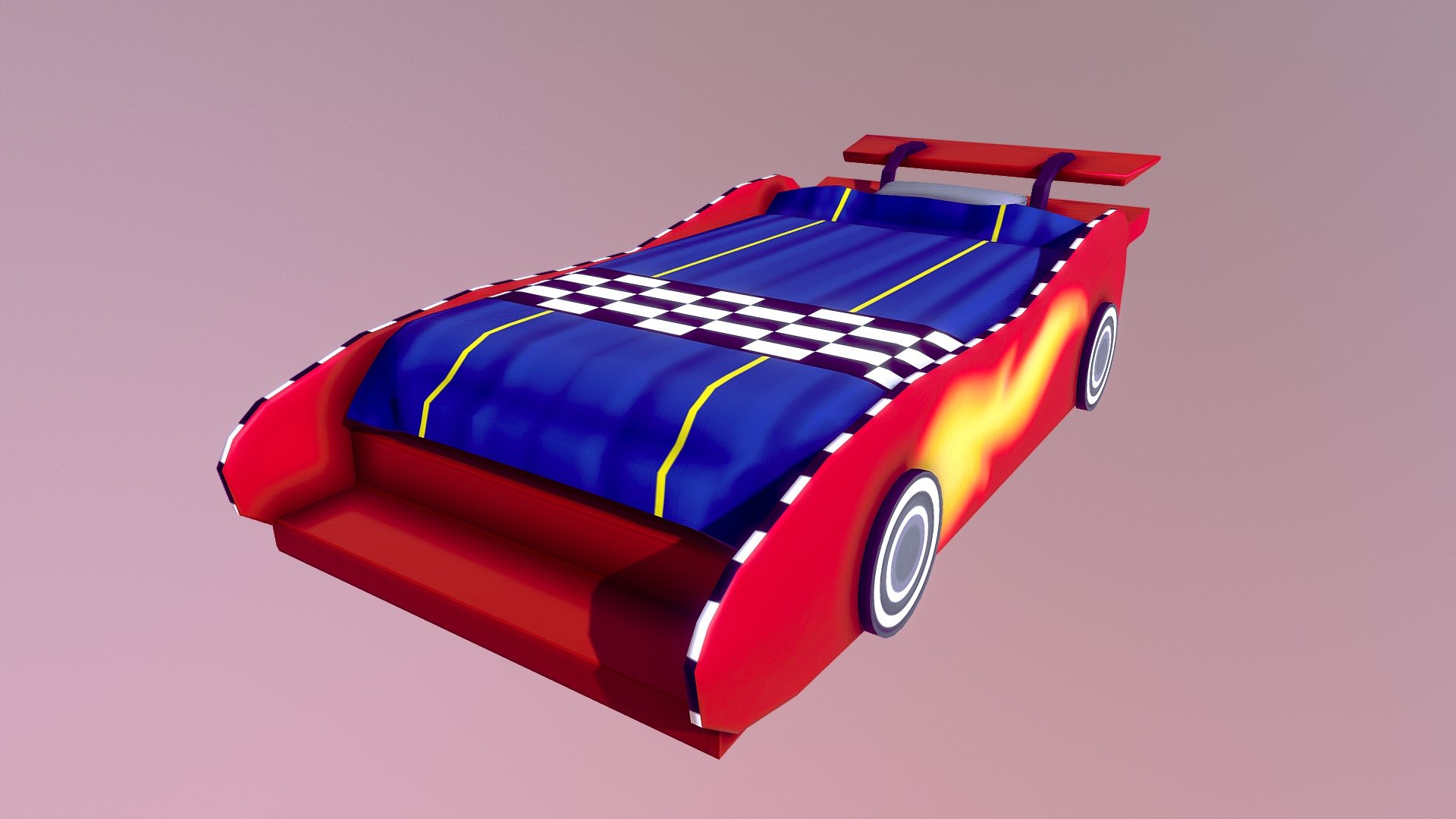 Car- Bed - 3D model by ArcRift [4e95d1b] - Sketchfab