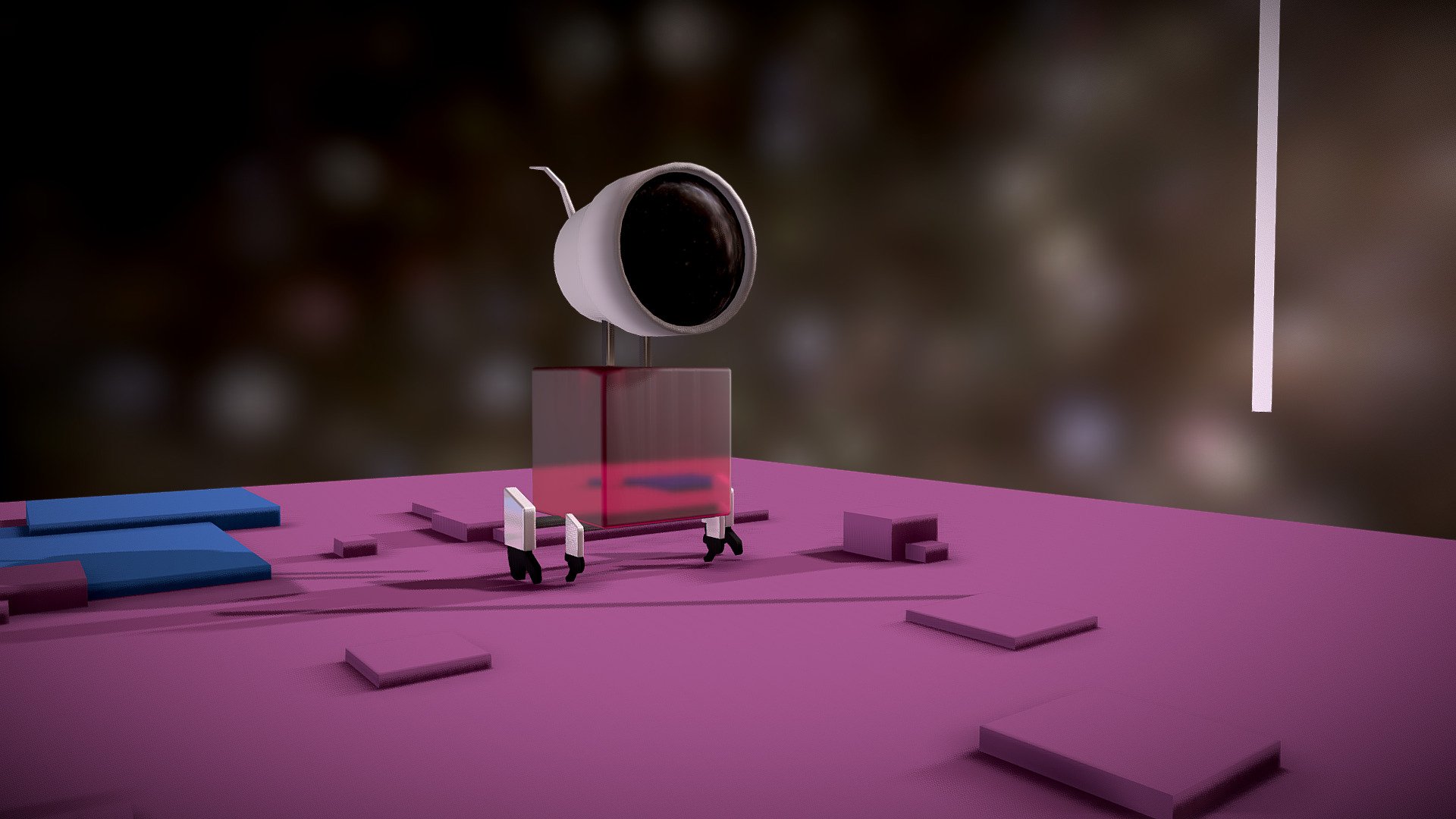 Alien Friend - 3D model by ryansd [4e965fb] - Sketchfab